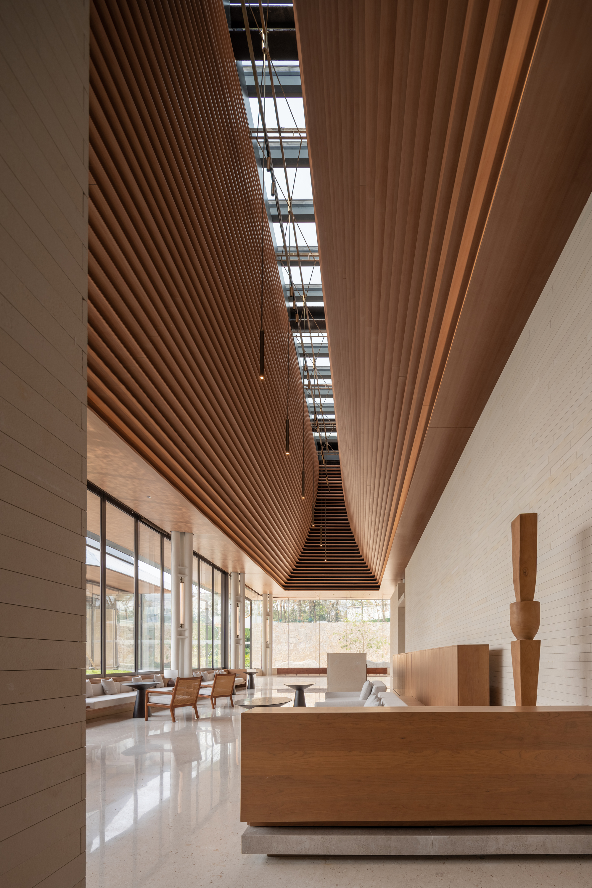 Shimei Nature Experience Hall by Waterfrom Design - Architizer