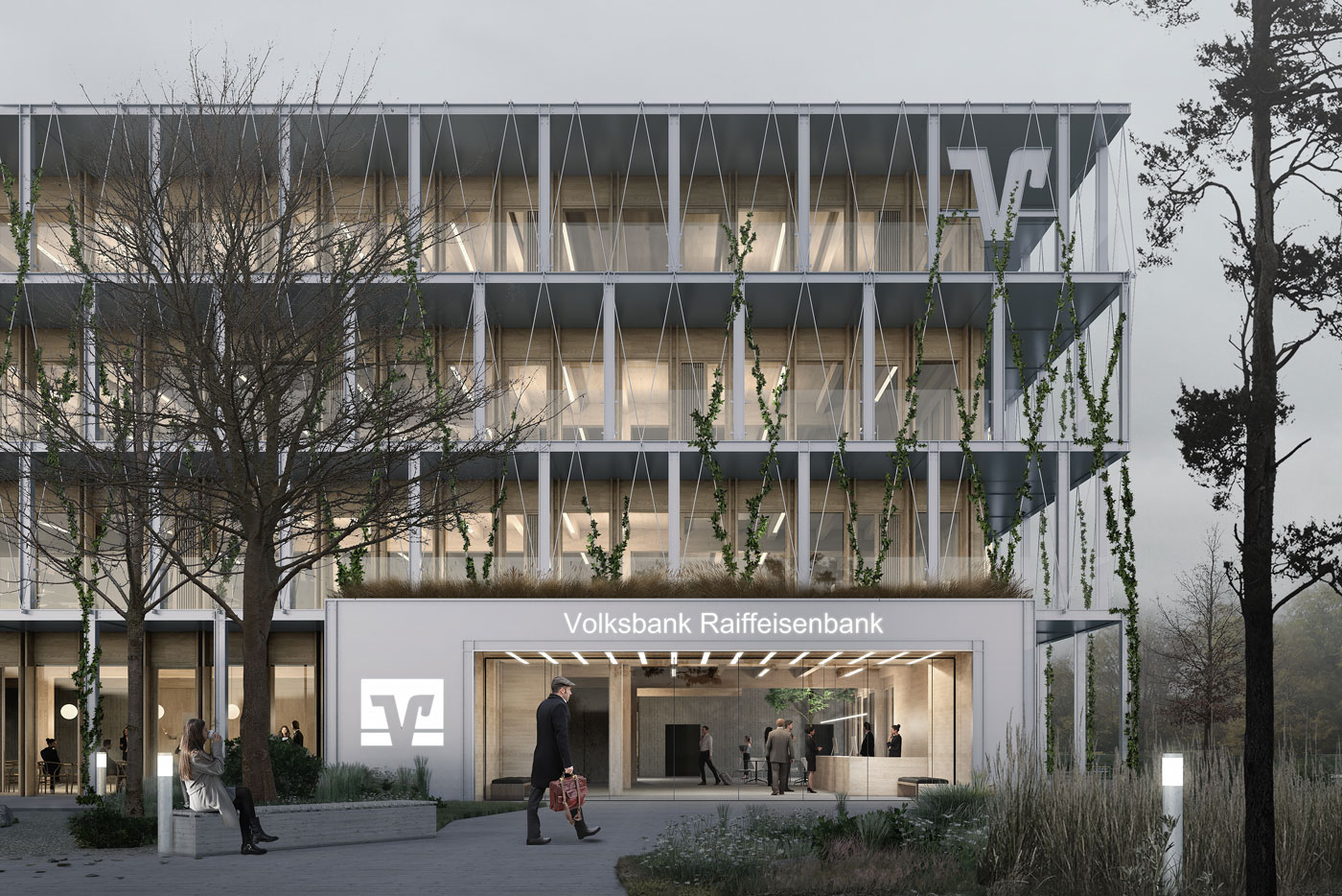 Volksbank Bargteheide by ADEPT - Architizer