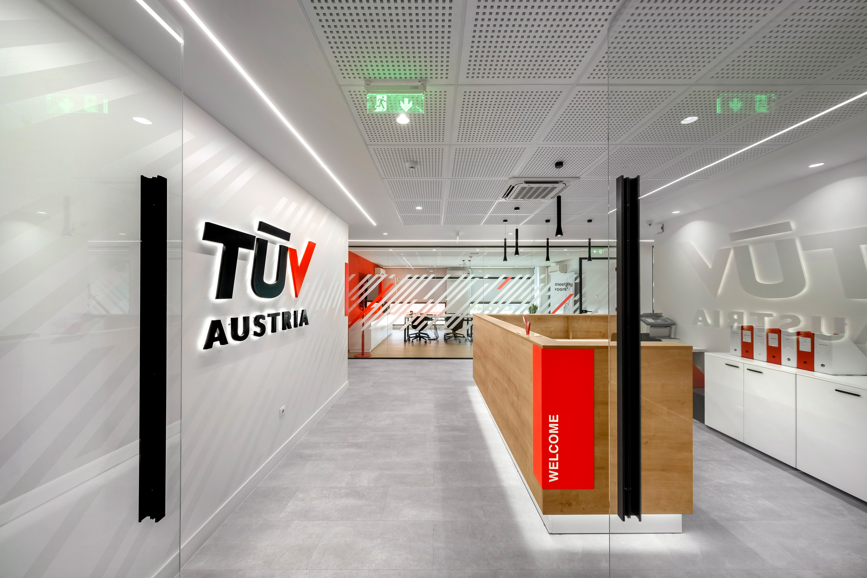 TUV Austria Hellas’ Brand New Workplaces! by Stirixis Group - Architizer