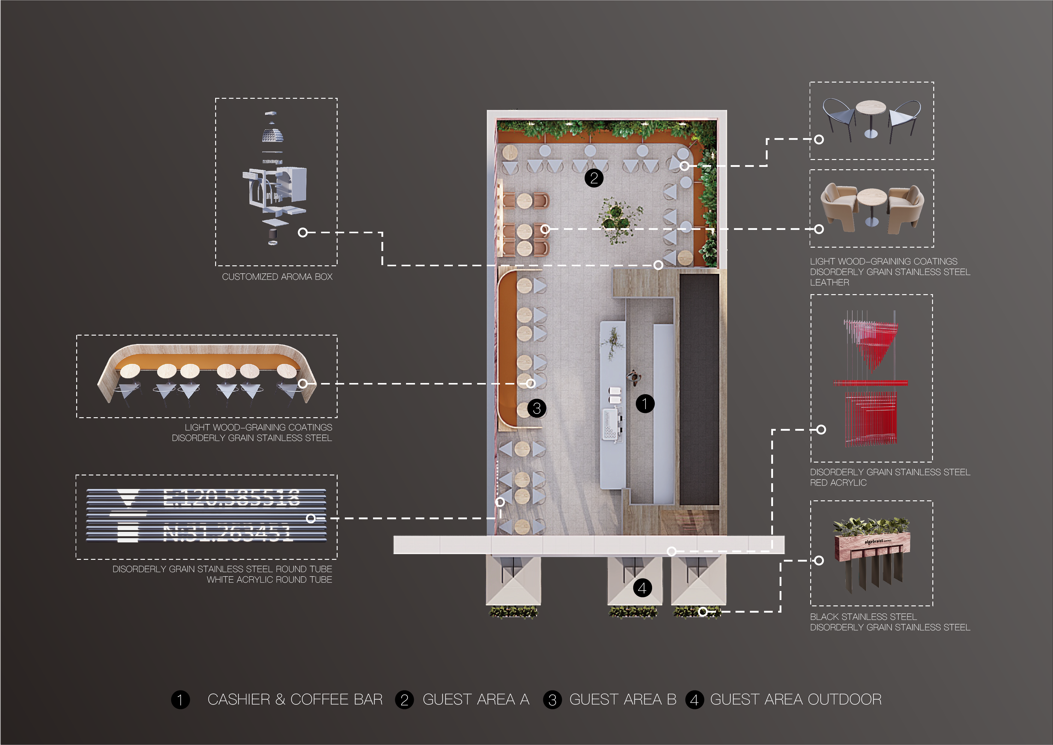 Two ALGEBRAIST COFFEE Shops in Changsha by STILL YOUNG - Architizer