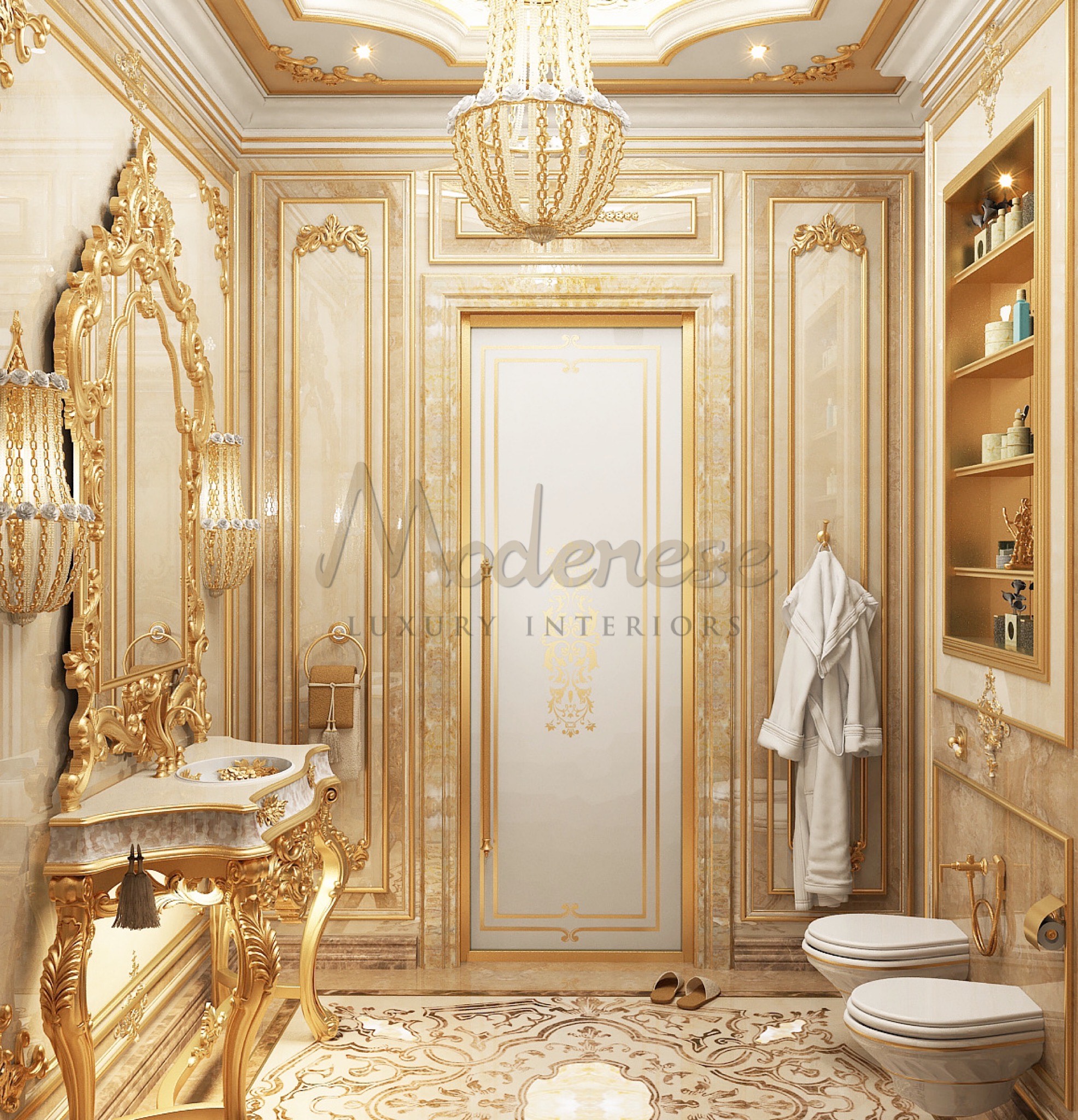 Comfortable Bathroom Interior Design For Luxurious Villa in Lahore ...