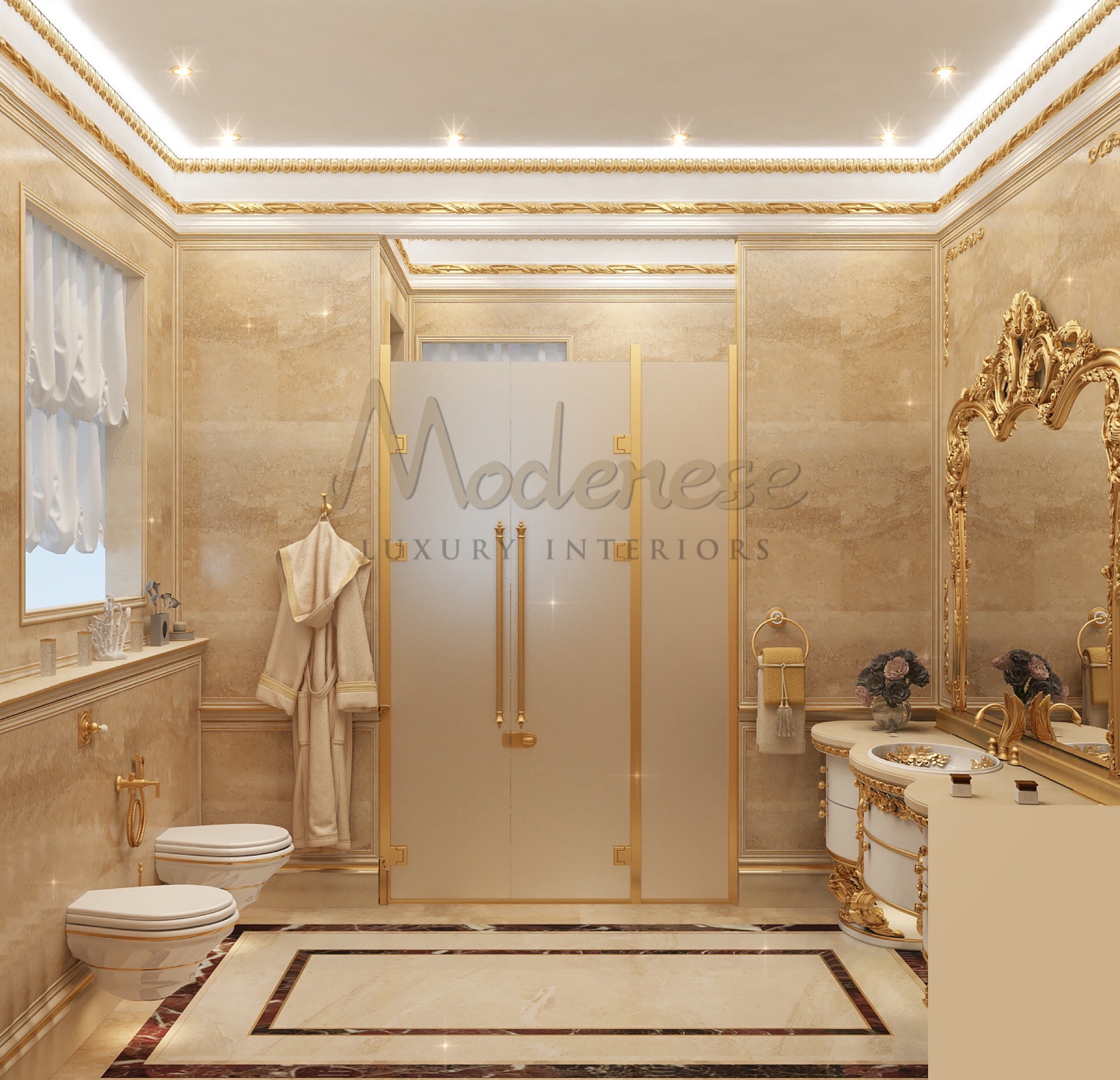 Comfortable Bathroom Interior Design For Luxurious Villa in Lahore ...