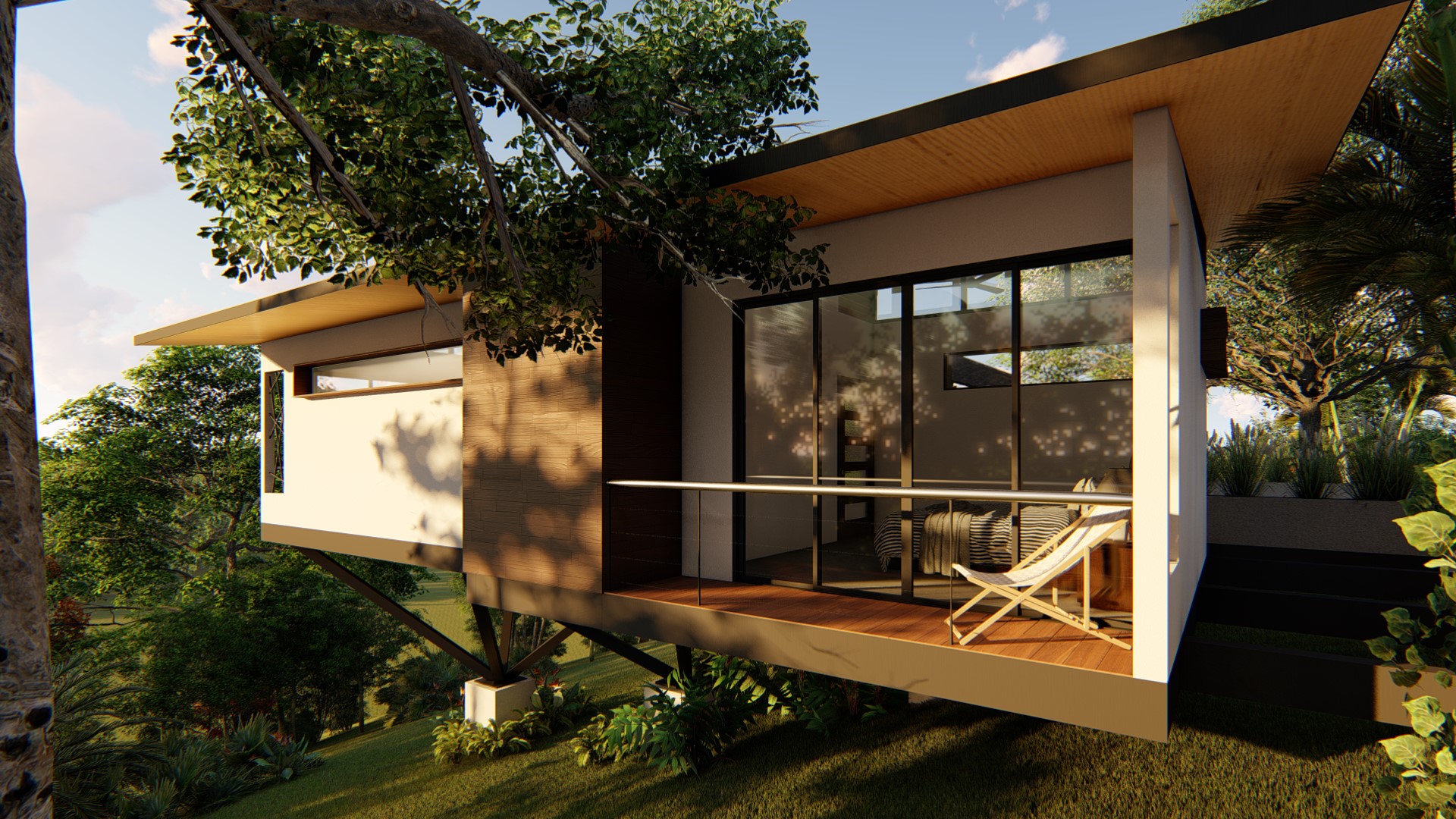 Nosara del Mar, Concept House by CRN ARCHITECTURE - Architizer