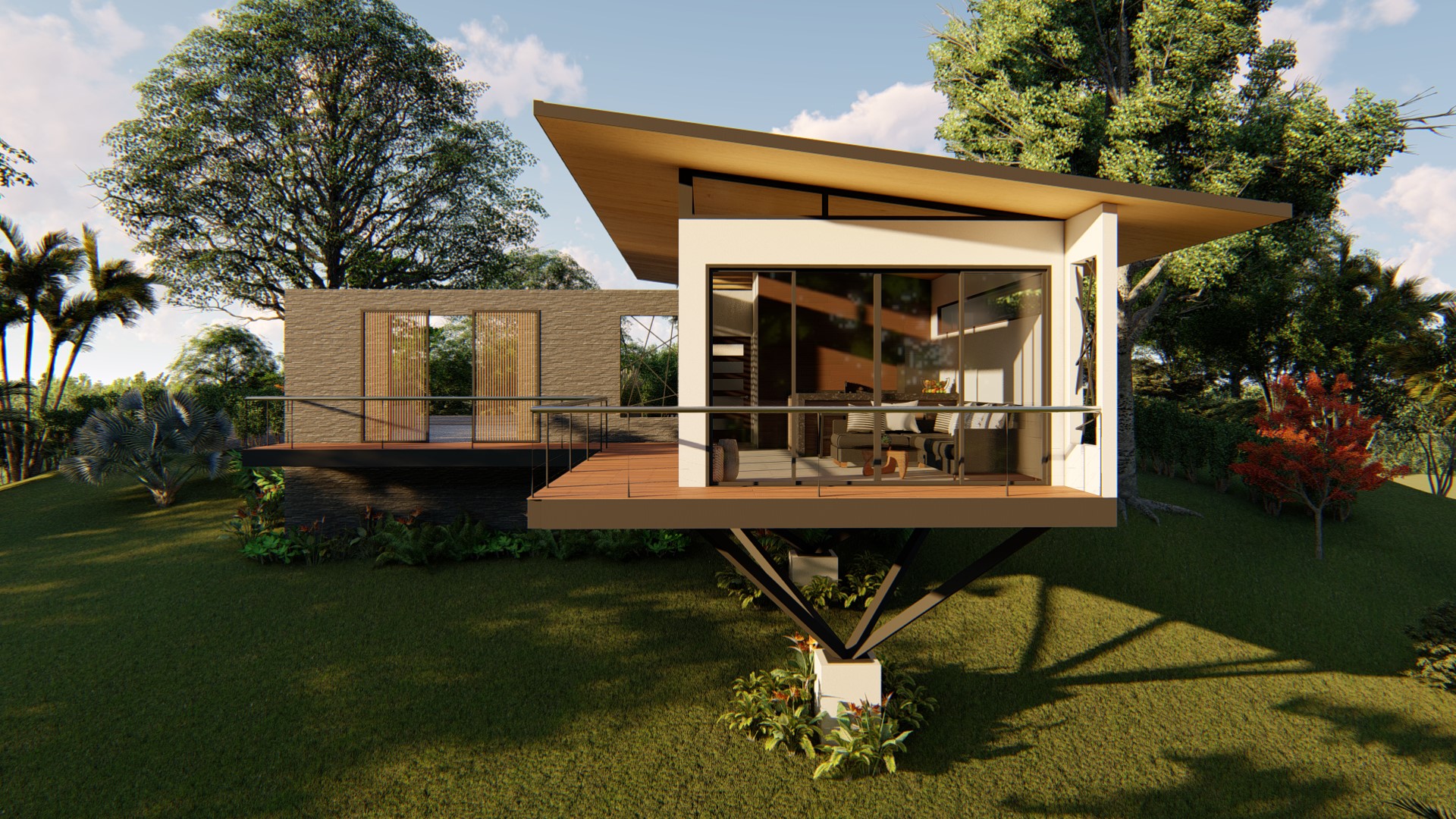 Nosara del Mar, Concept House by CRN ARCHITECTURE - Architizer