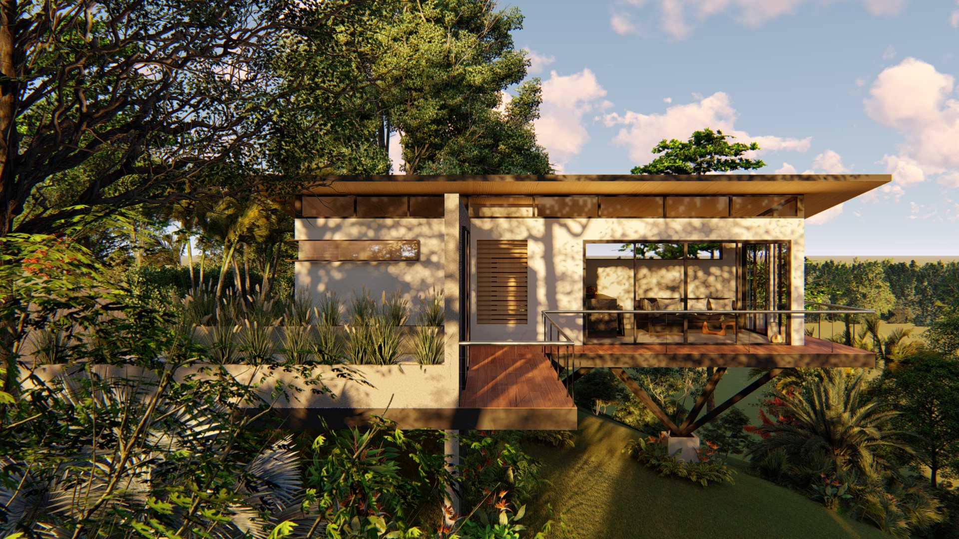 Idea 3715062: Nosara del Mar, Concept House by CRN ARCHITECTURE in ...