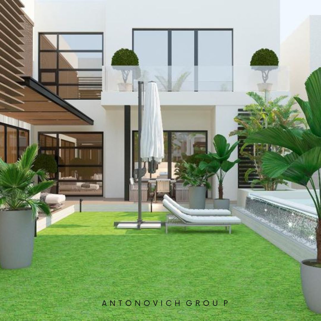 Landscape Design for Modern Villa by LUXURY ANTONOVICH DESIGN - Architizer