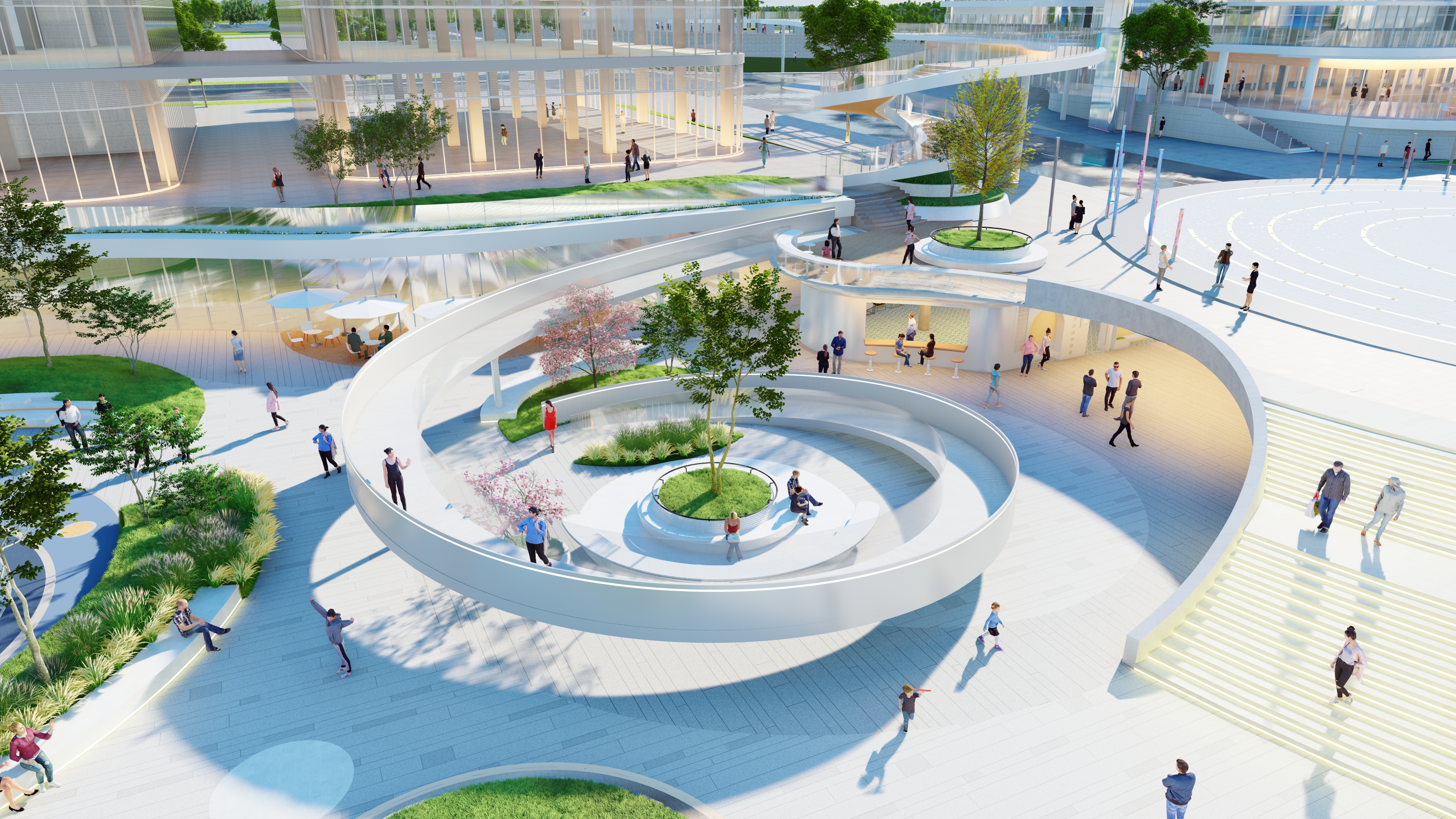 Egret Bay Eco Hi-Tech Park in Chengdu_new by Yunchao Xu Atelier Apeiron ...