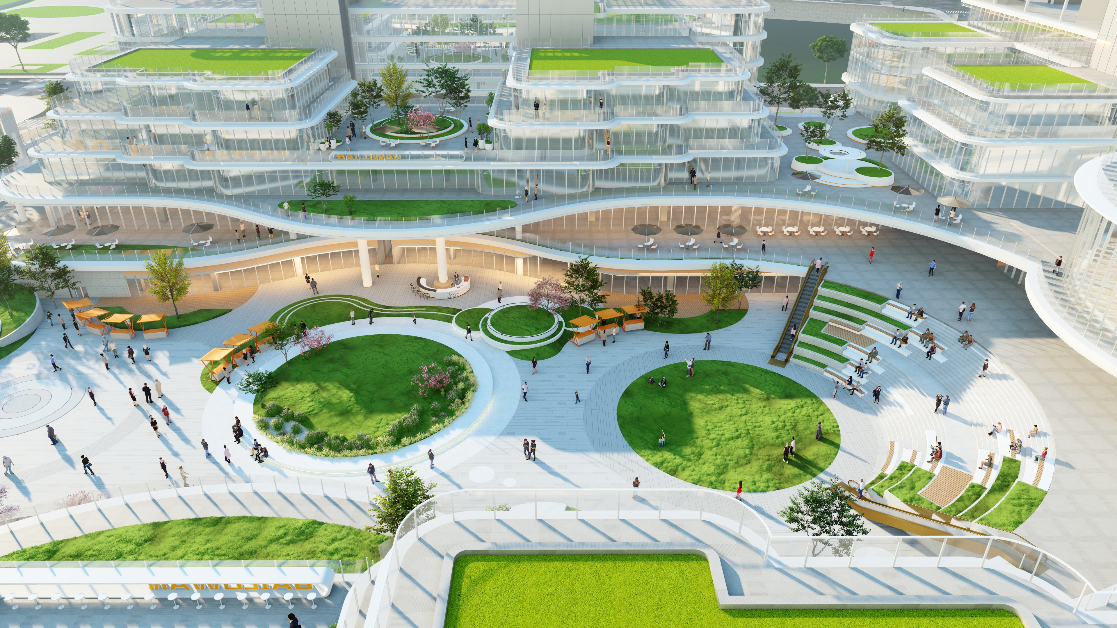 Egret Bay Eco Hi-Tech Park in Chengdu_new by Yunchao Xu Atelier Apeiron ...