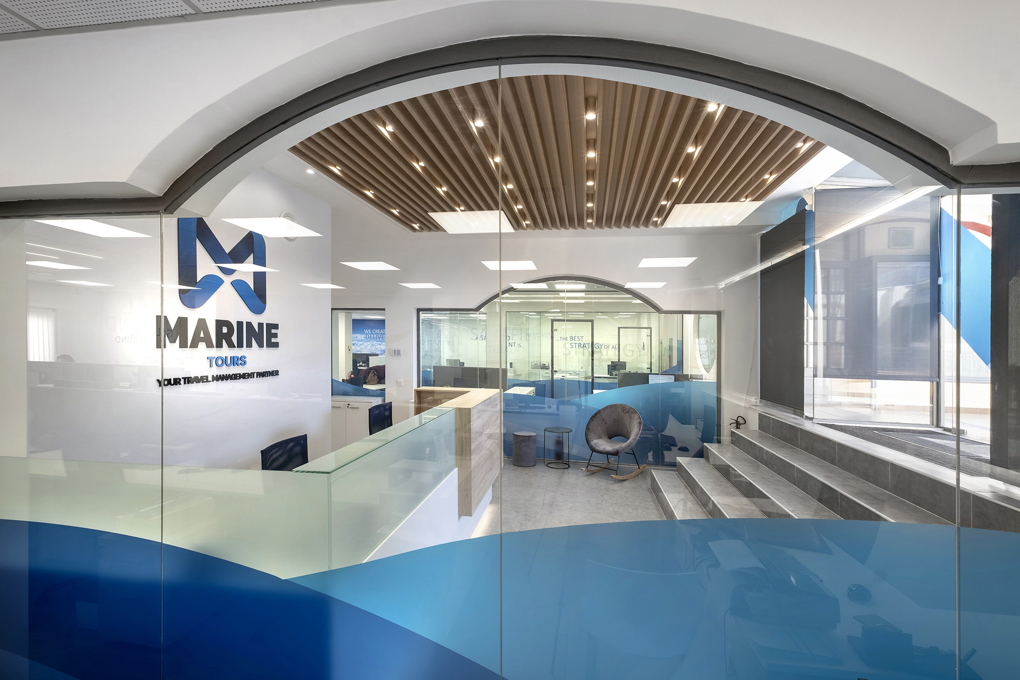 New offices are designed for Marine Tours Headquarters. by Stirixis ...
