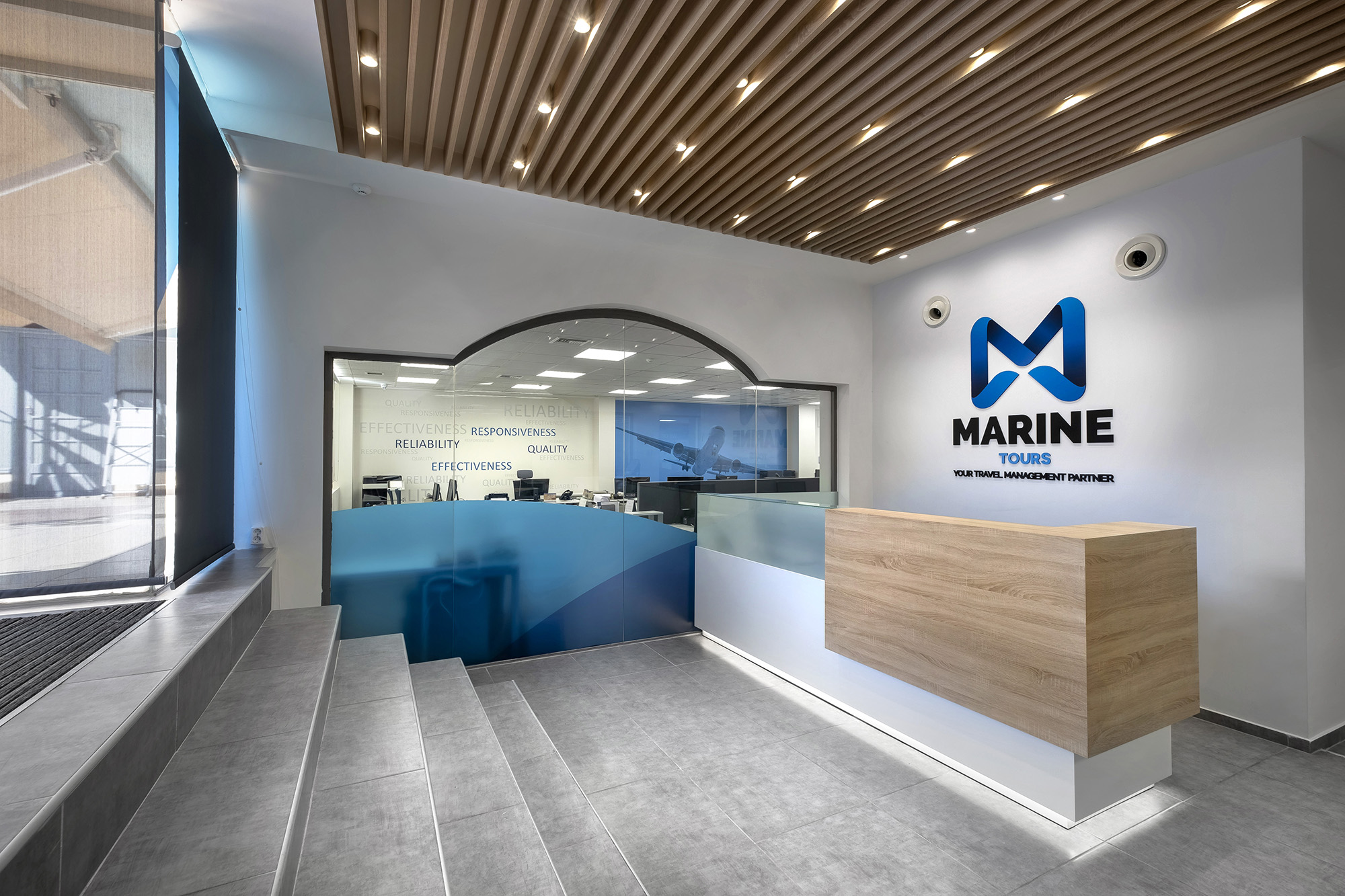 New offices are designed for Marine Tours Headquarters. by Stirixis ...