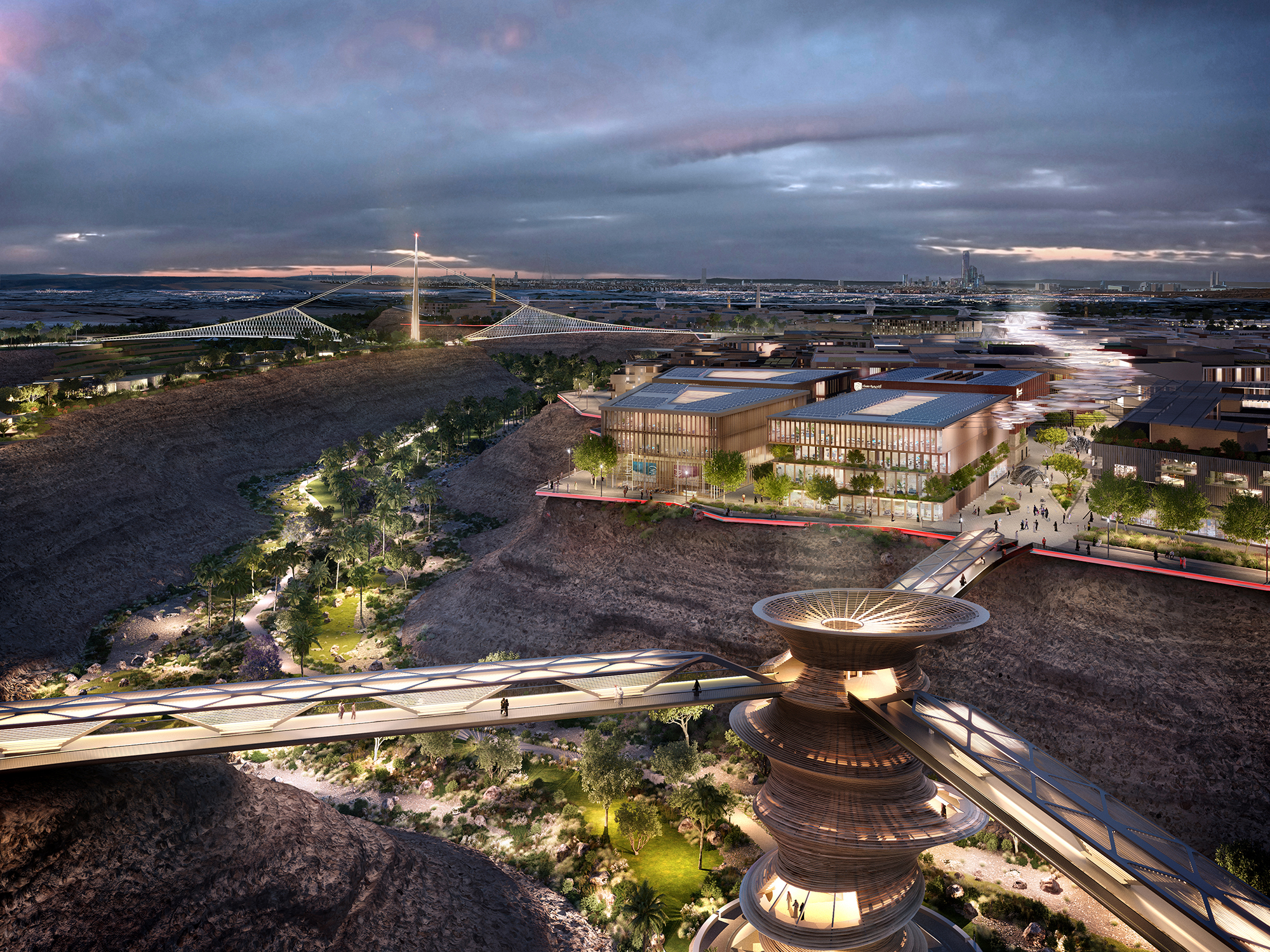 Mohammed Bin Salman Nonprofit City General Master Plan by AS+P Albert ...