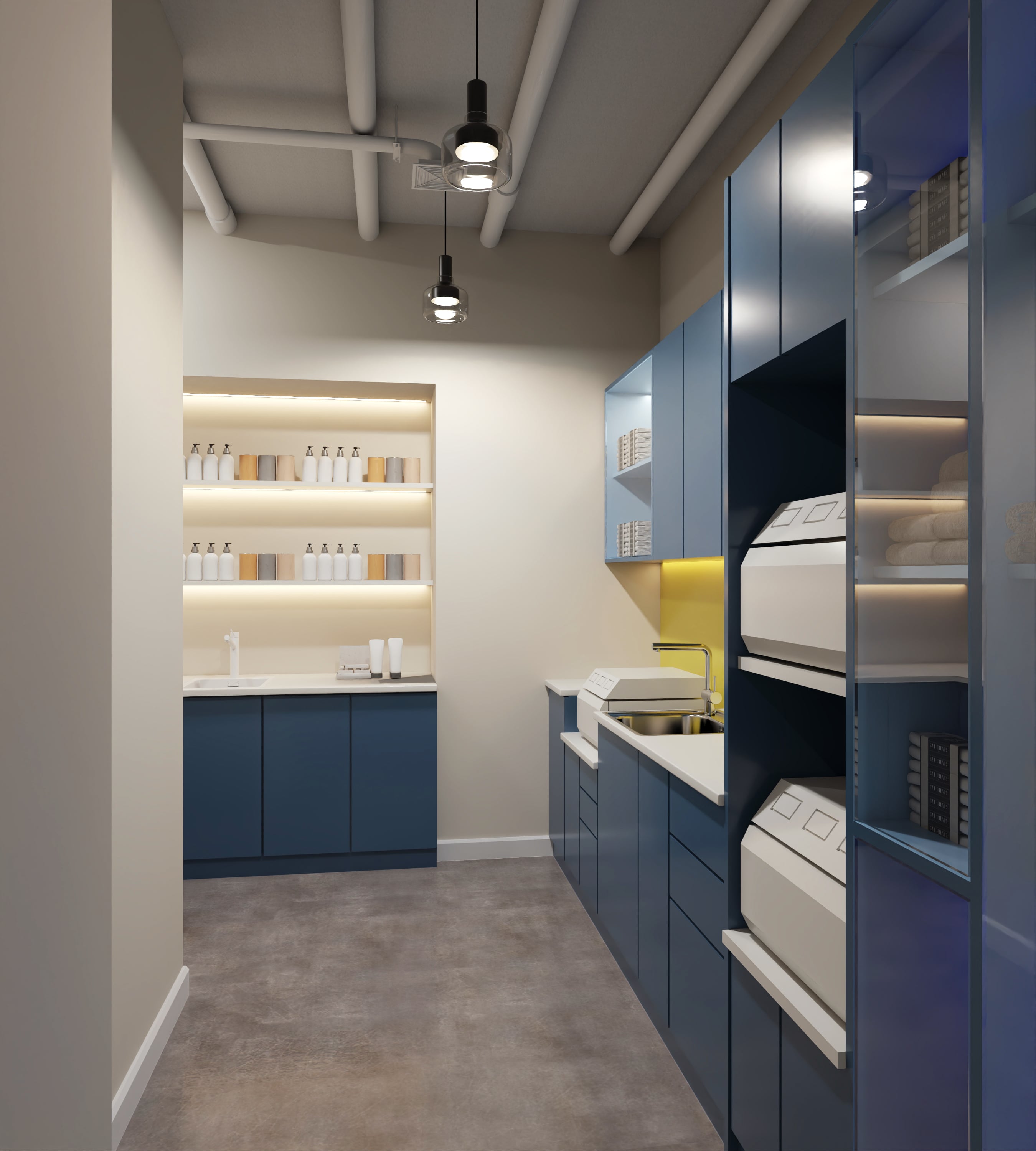 Idea 3722025: 3D Interior Rendering for Sterilization Room by The 2D3D ...