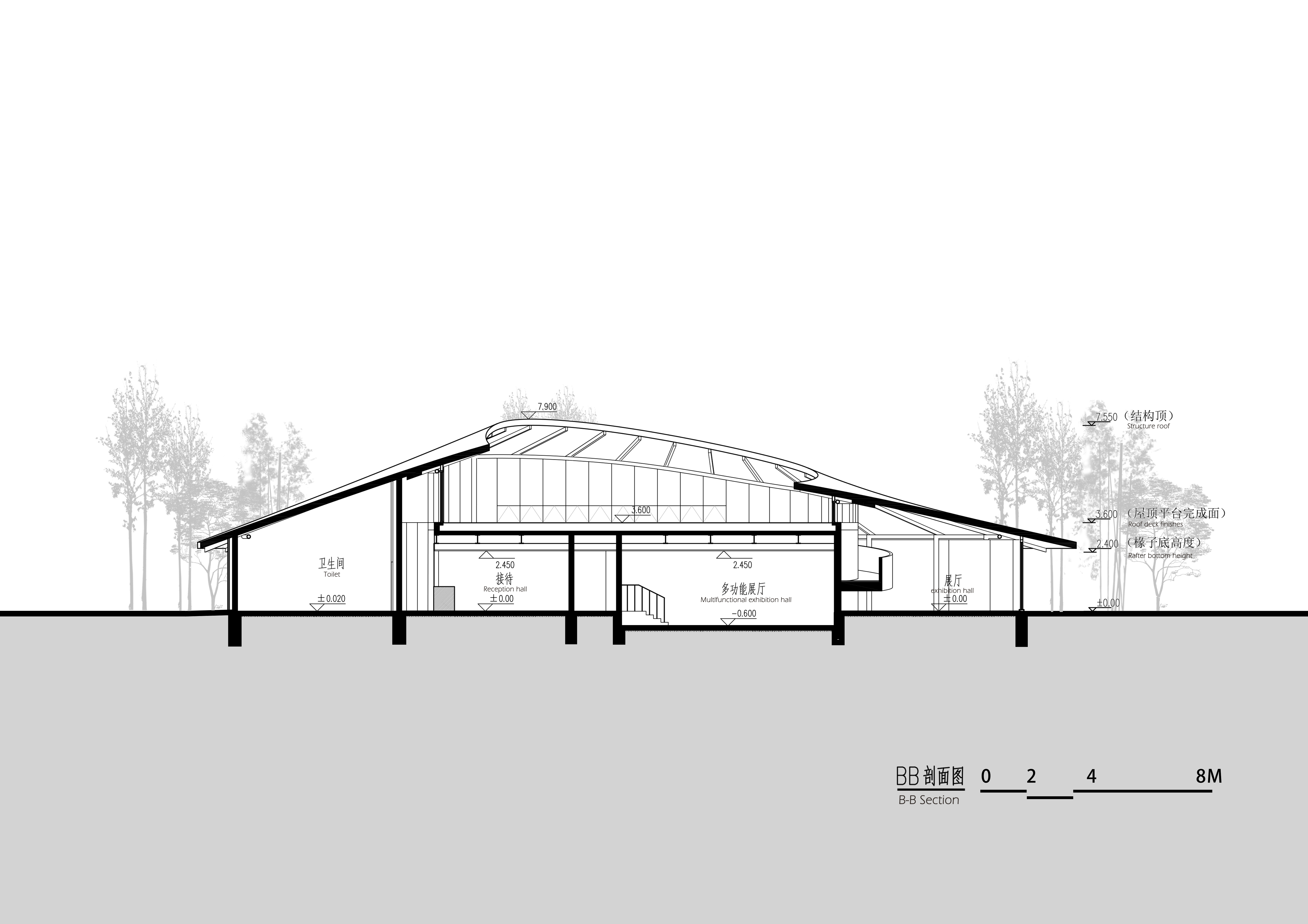 Huanxiu Lake Science Popularization and Education Center design by ...