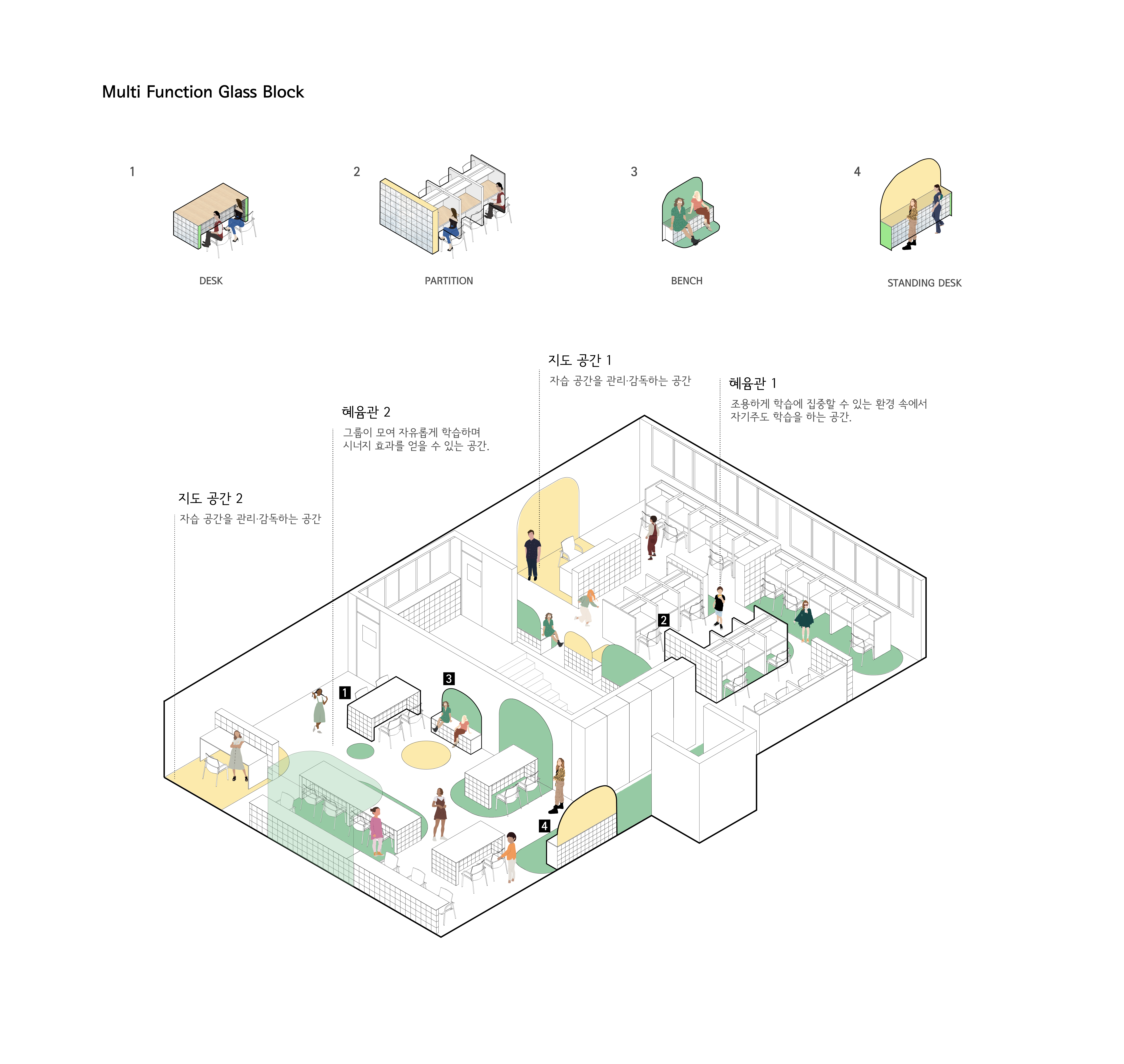 The Glass Block Room by G/O Architecture - Architizer