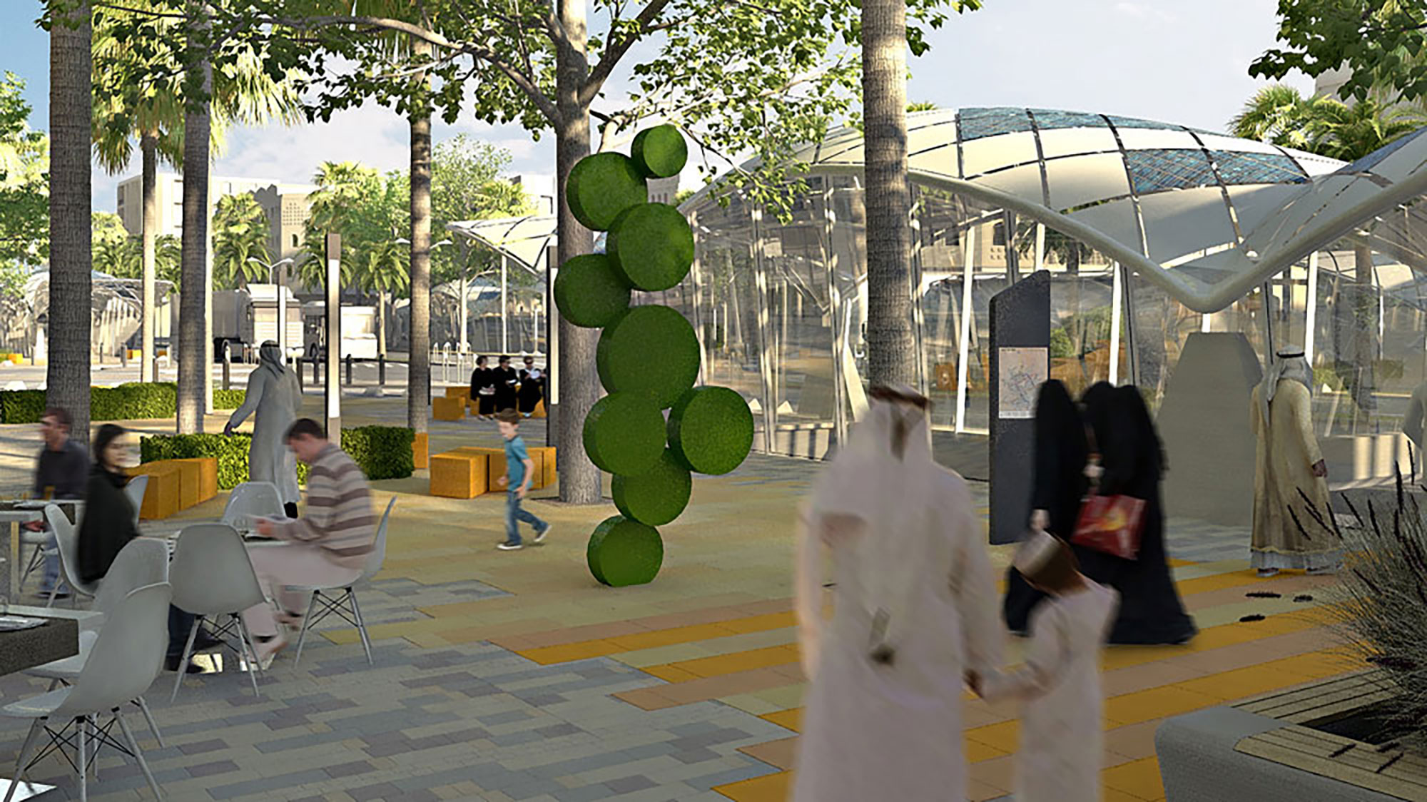 Riyadh Public Transport Program, METRO Urban Design & Streetscape ...