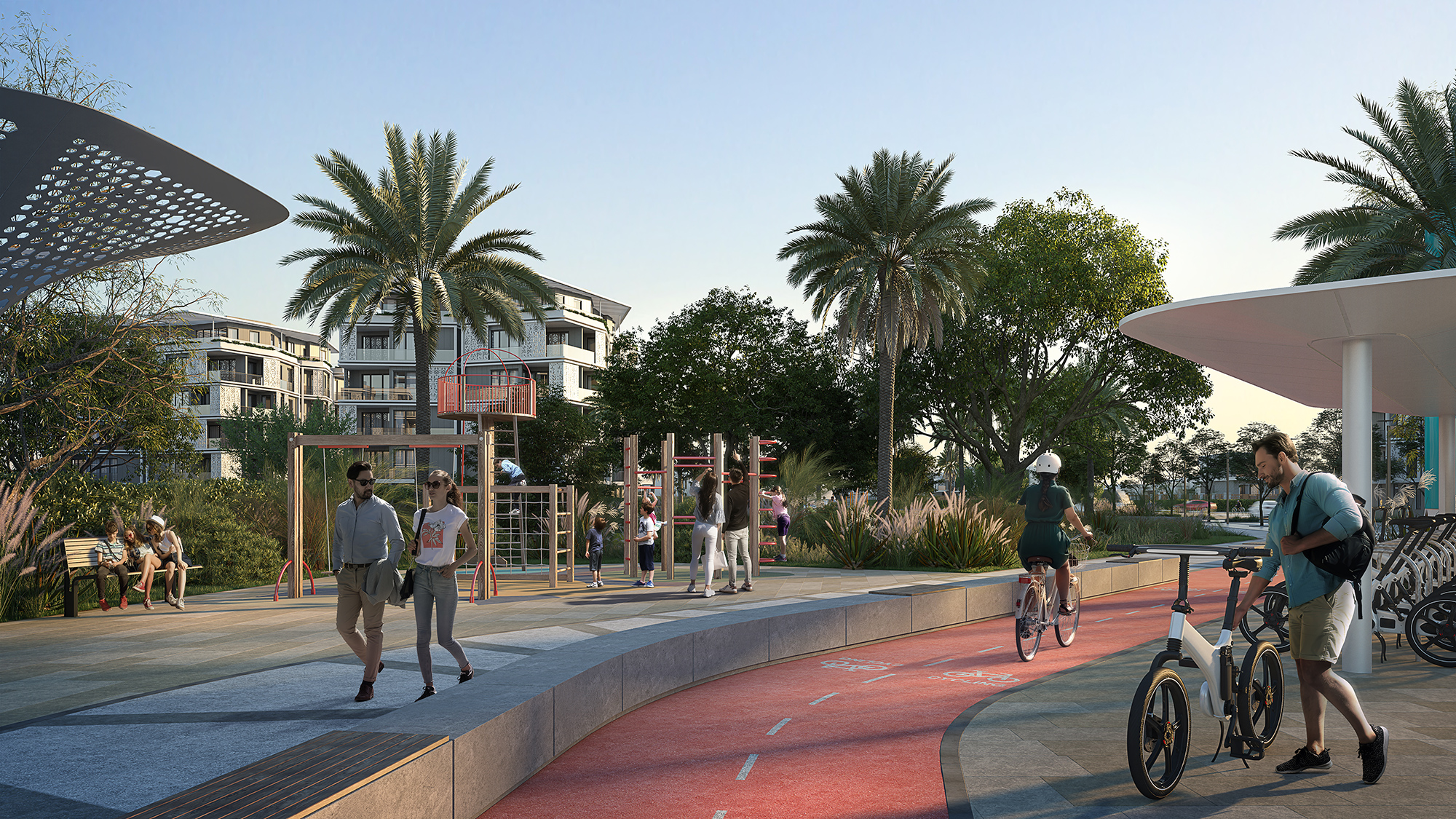 Integrated Planning Badya City by AS+P Albert Speer + Partner GmbH ...