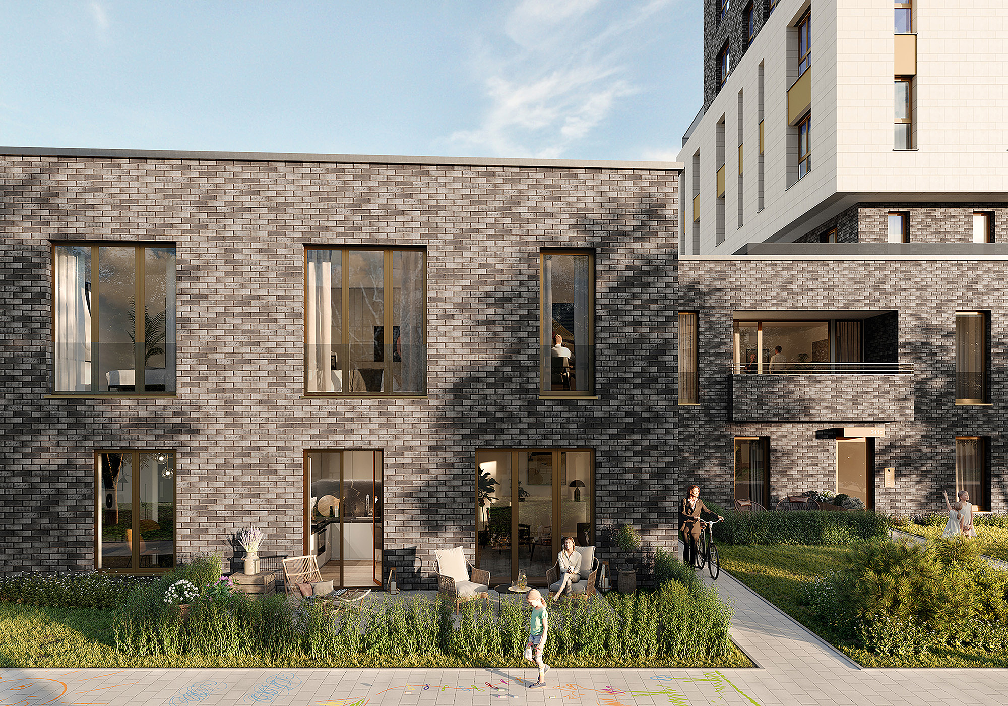 “Elevation E” residential high-rise by AS+P Albert Speer + Partner GmbH ...