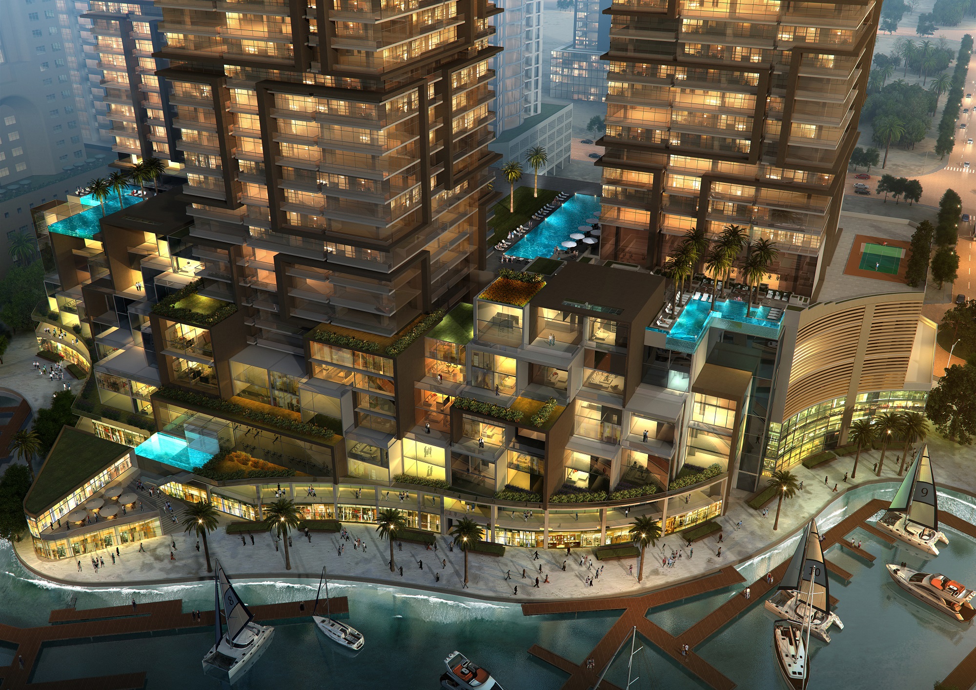 Luxurious Waterfront Living at Marina Gate Towers by Aedas by Aedas ...