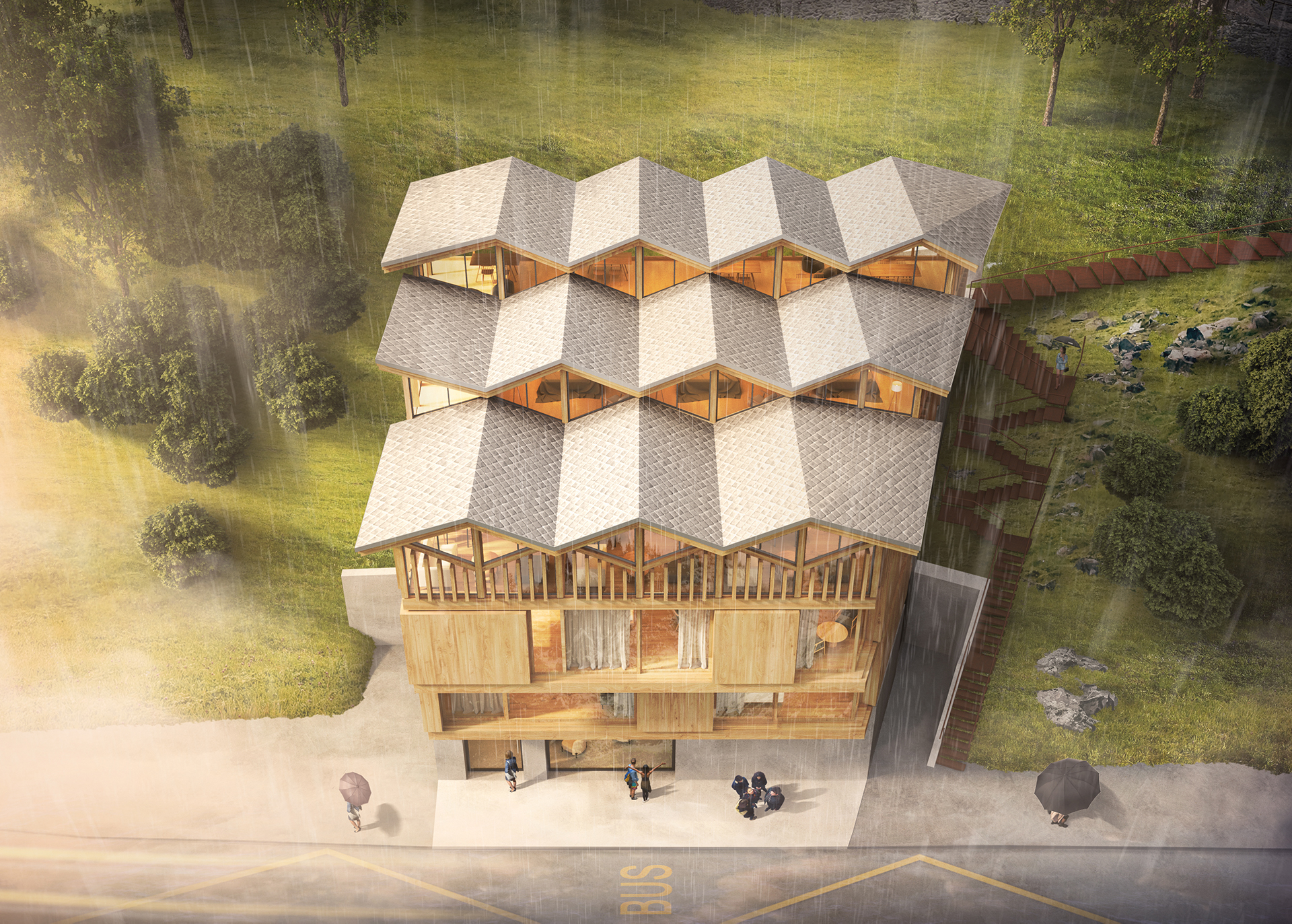 The Swiss House by BXB studio Boguslaw Barnas - Architizer