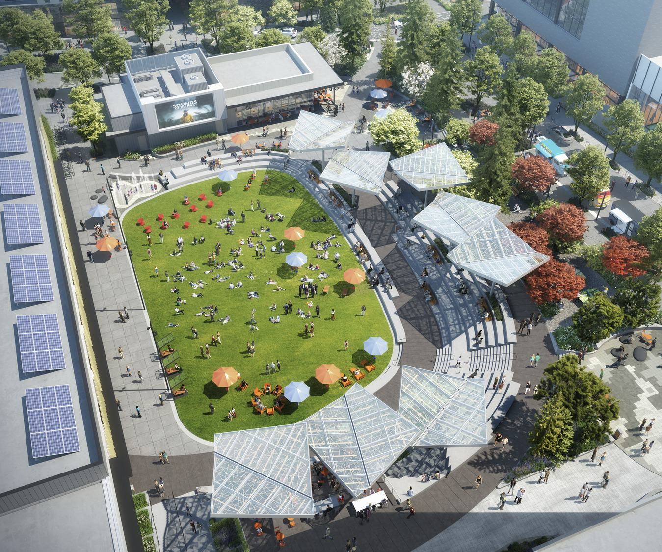 Northgate Mall Redevelopment by GGLO - Architizer