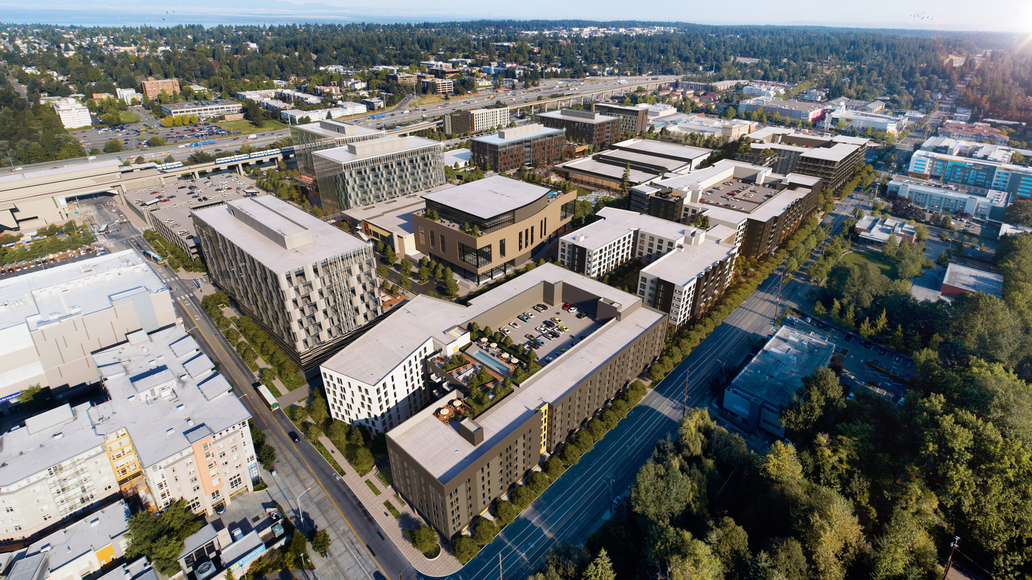 Northgate Mall Redevelopment by GGLO - Architizer