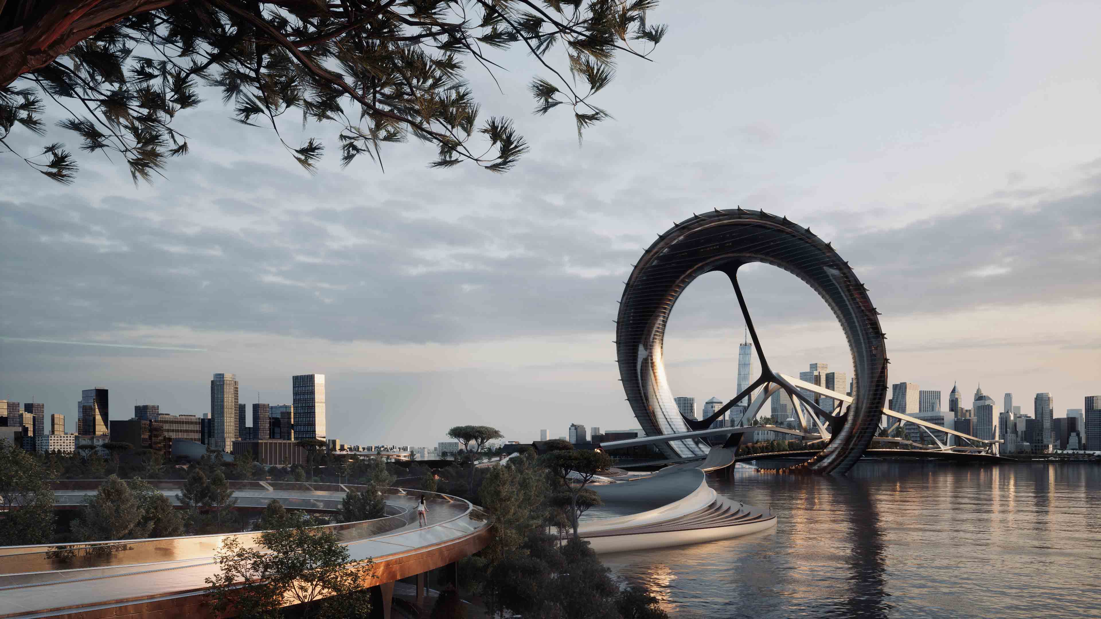 Idea 3726075: New York Financial Bridge by Kalbod Design Studio in New ...