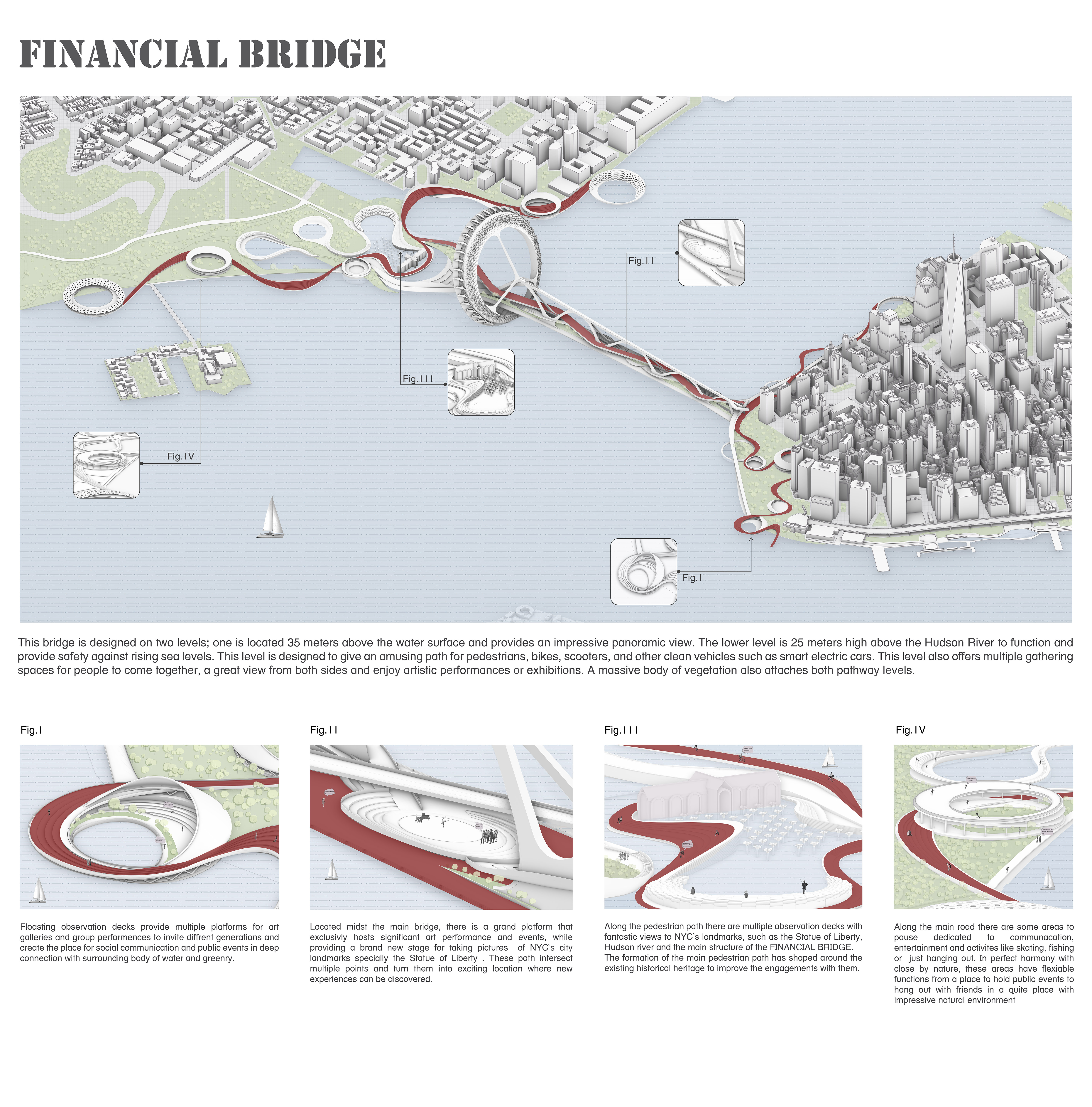 New York Financial Bridge by Kalbod Design Studio - Architizer