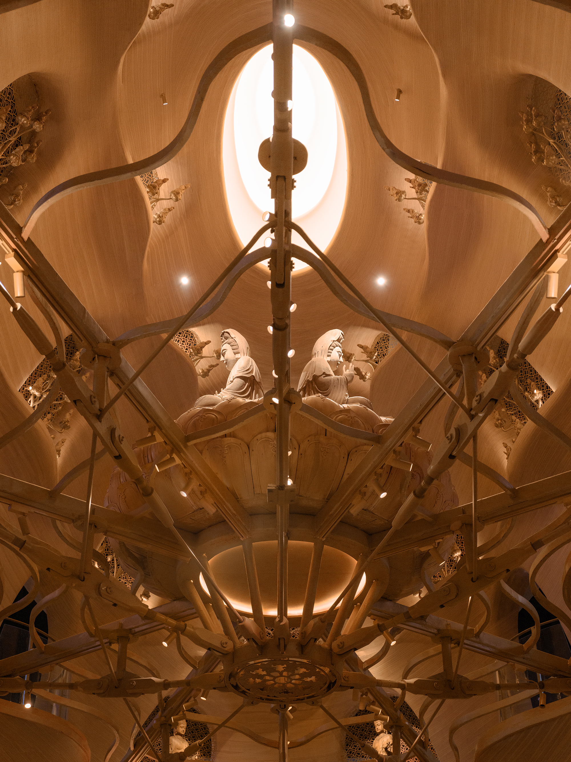 Zushan· Ji Xin Monastery· Wood Buddha Statue Museum by ARCHSTUDIO ...