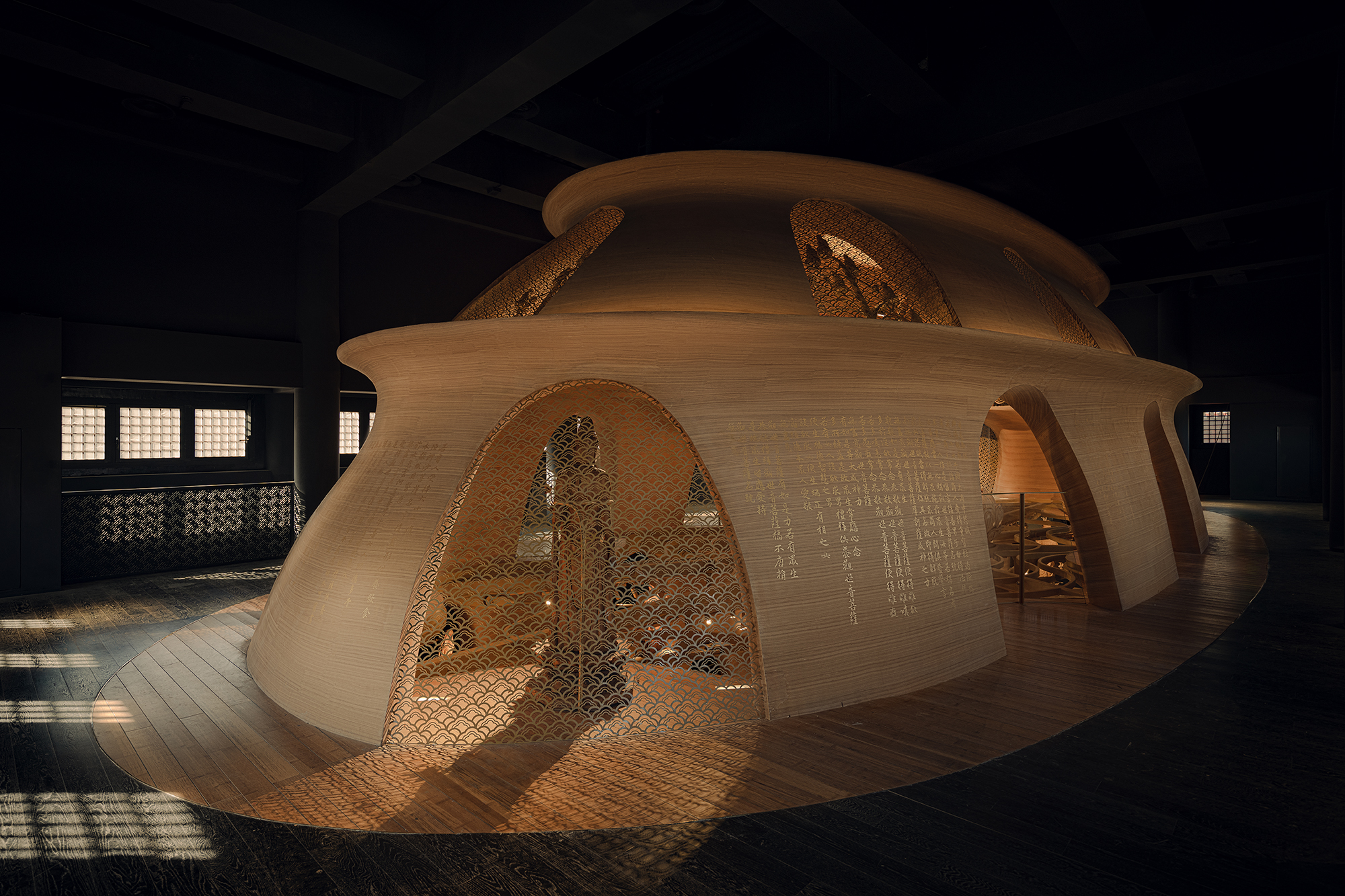 Zushan· Ji Xin Monastery· Wood Buddha Statue Museum by ARCHSTUDIO ...