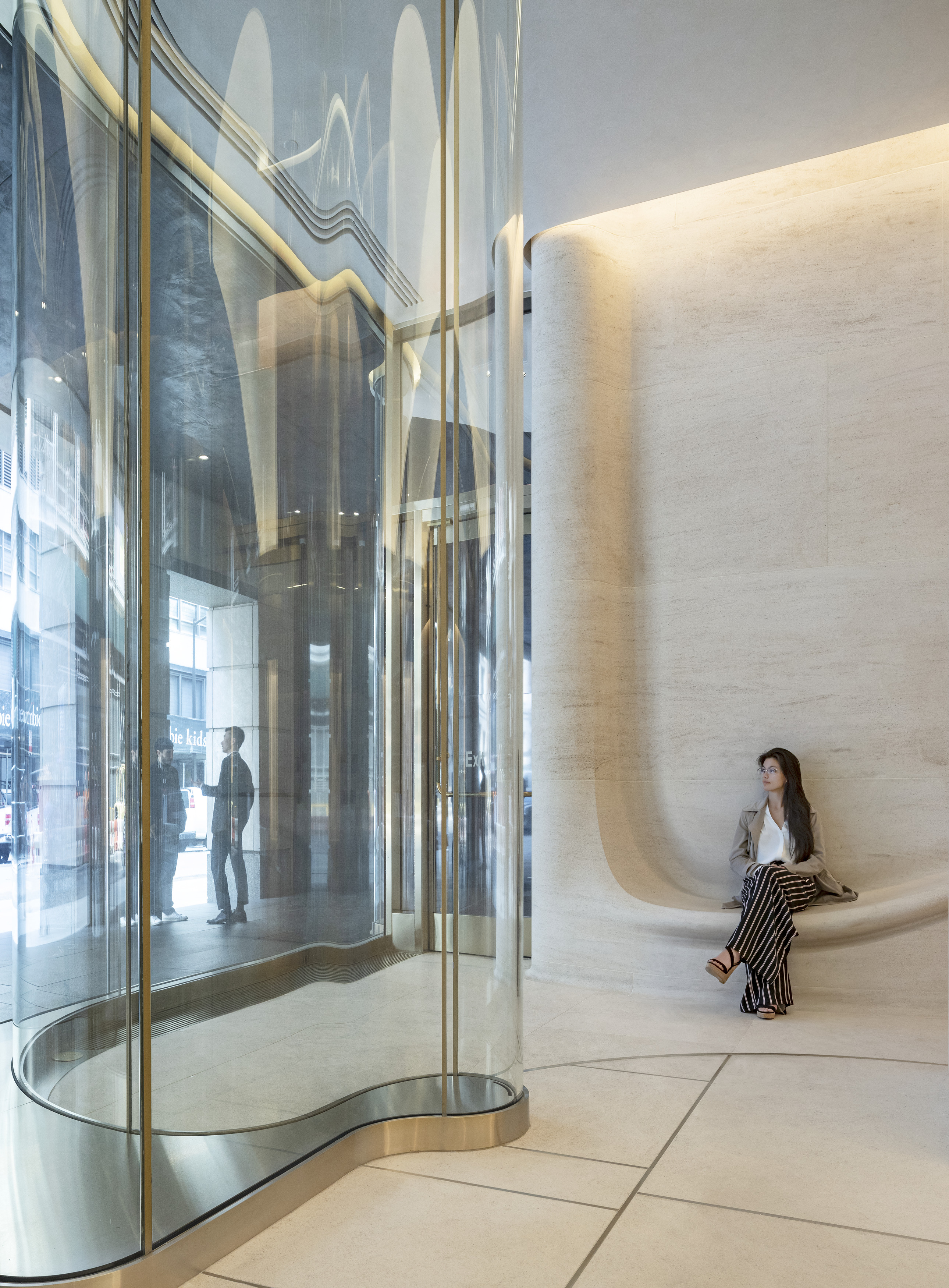 712 Fifth Avenue Lobby by KPF (Kohn Pedersen Fox) - Architizer