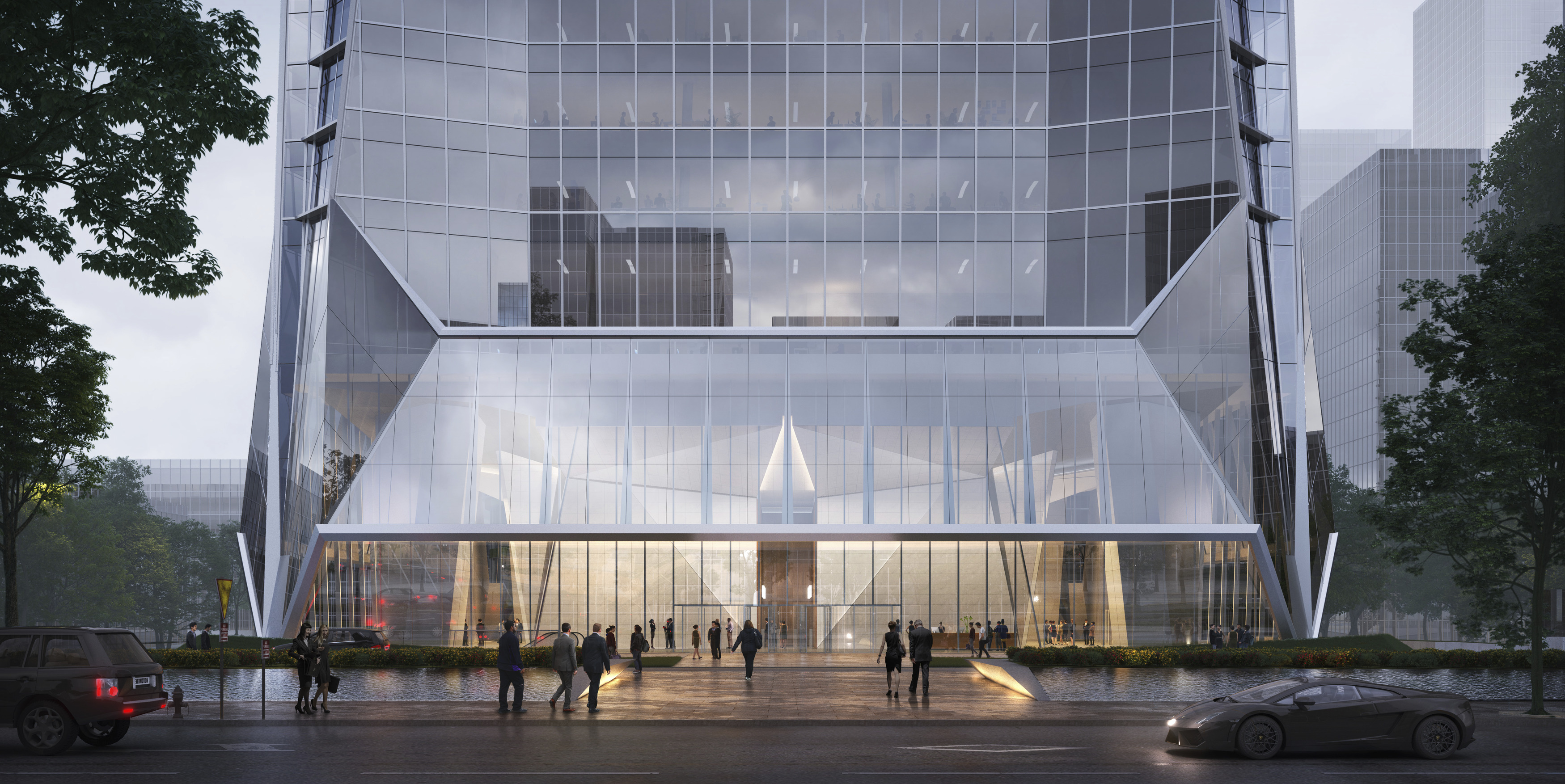 Citymark Tower by Kohn Pedersen Fox Associates - Architizer