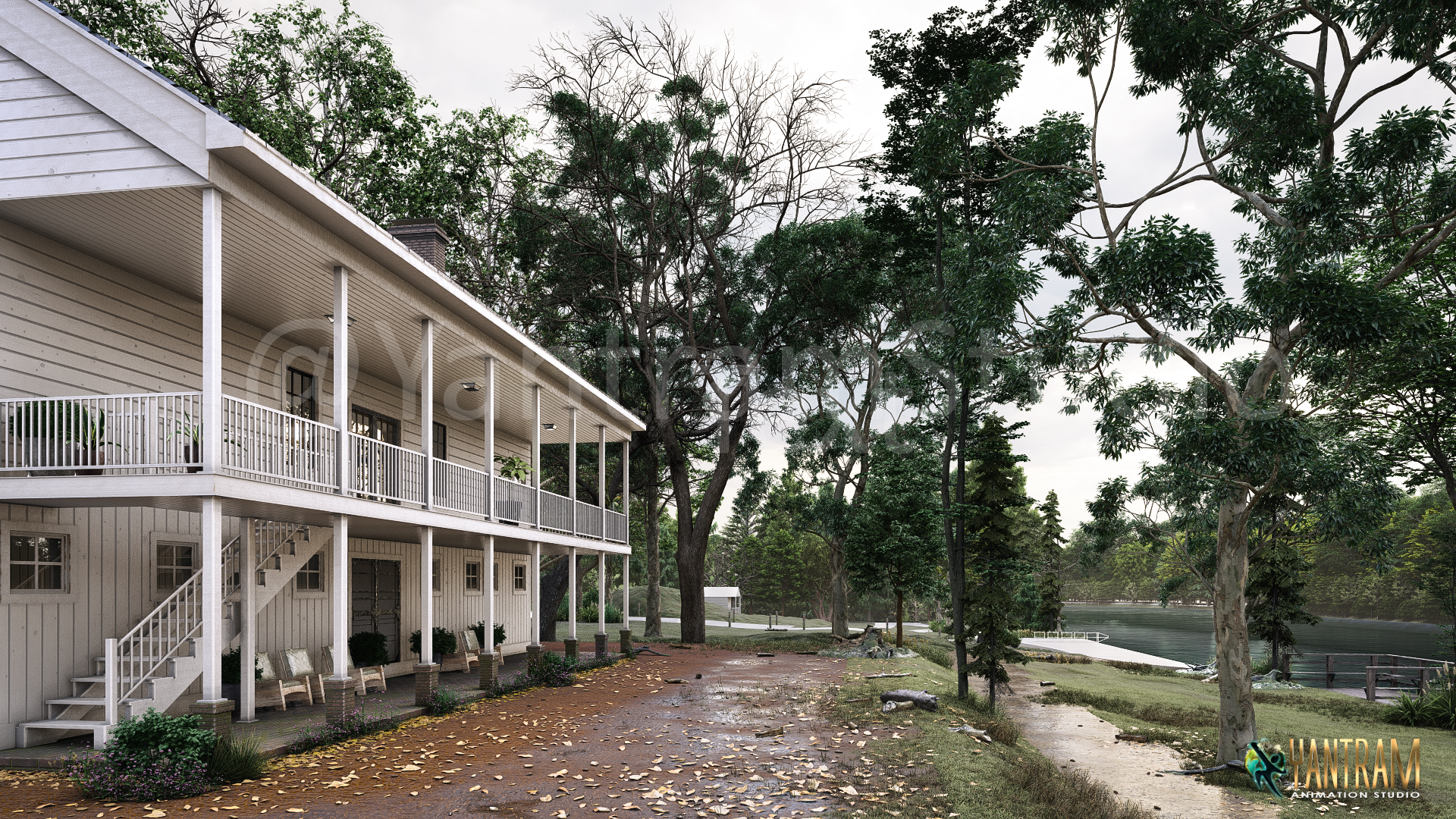 Captivating 3D Exterior Rendering Services by Yantram Animation Studio ...
