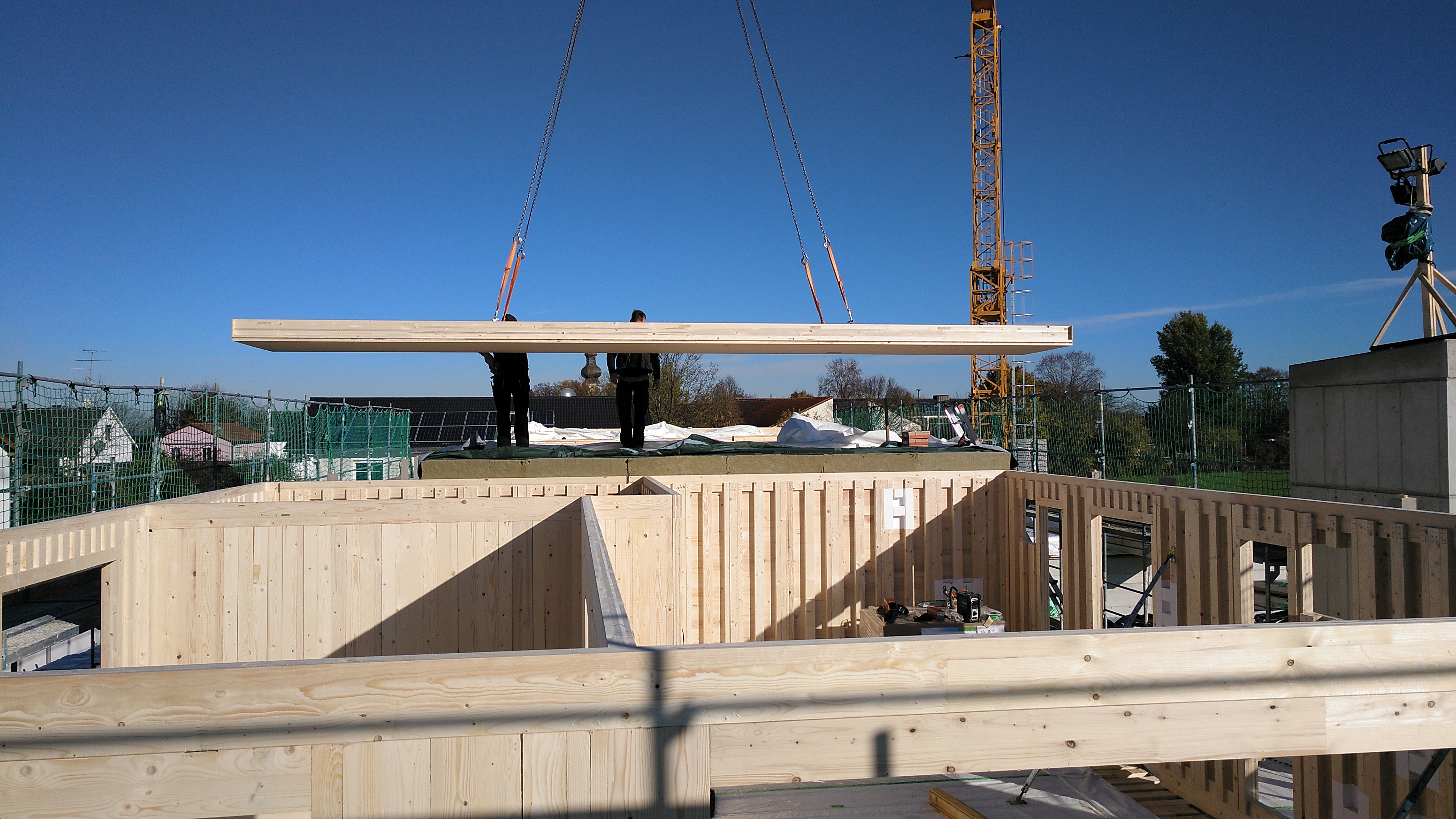 multi-family apartment building in timber construction by HOE ...
