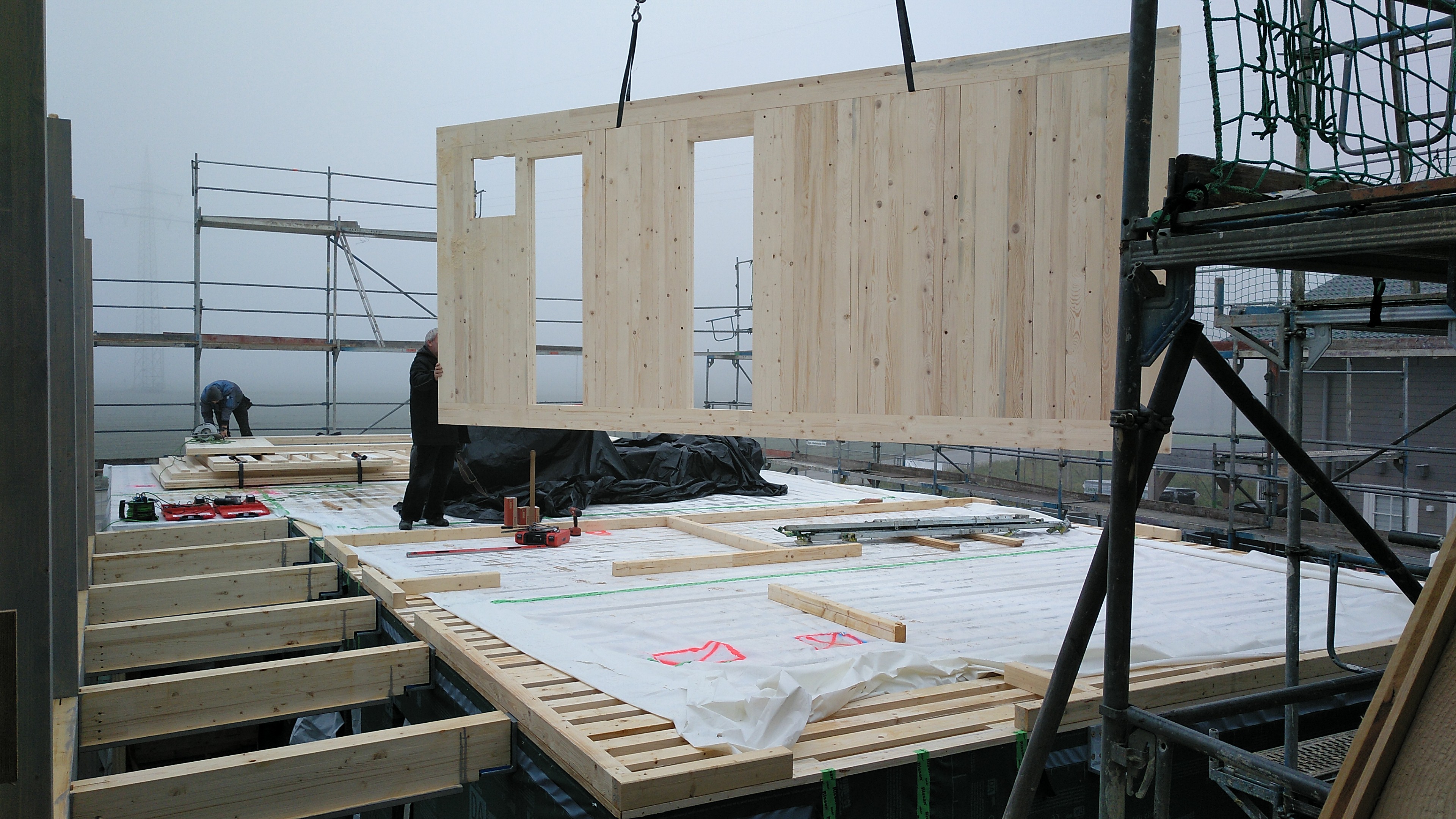 multi-family apartment building in timber construction by HOE ...