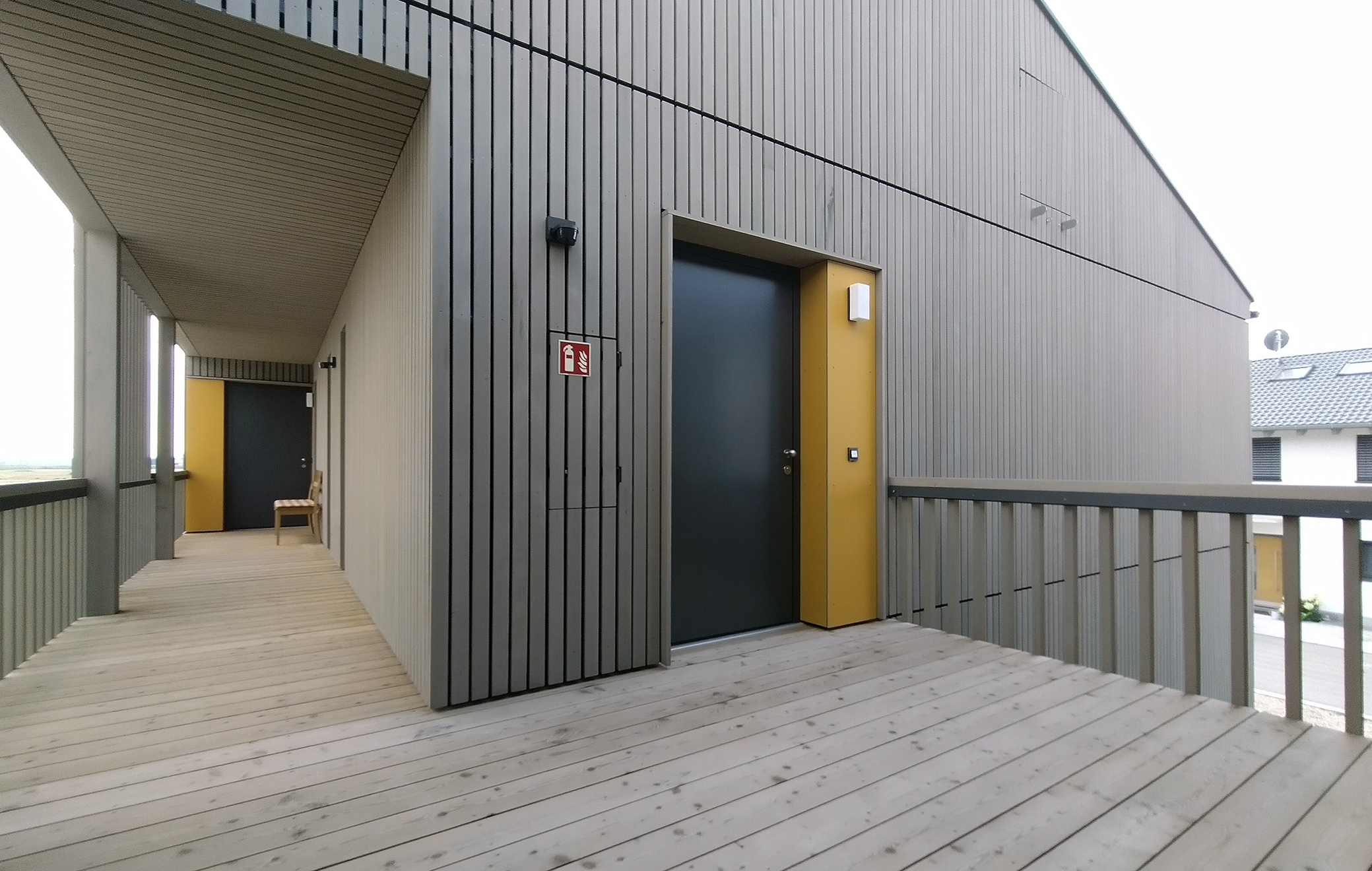 multi-family apartment building in timber construction by HOE ...
