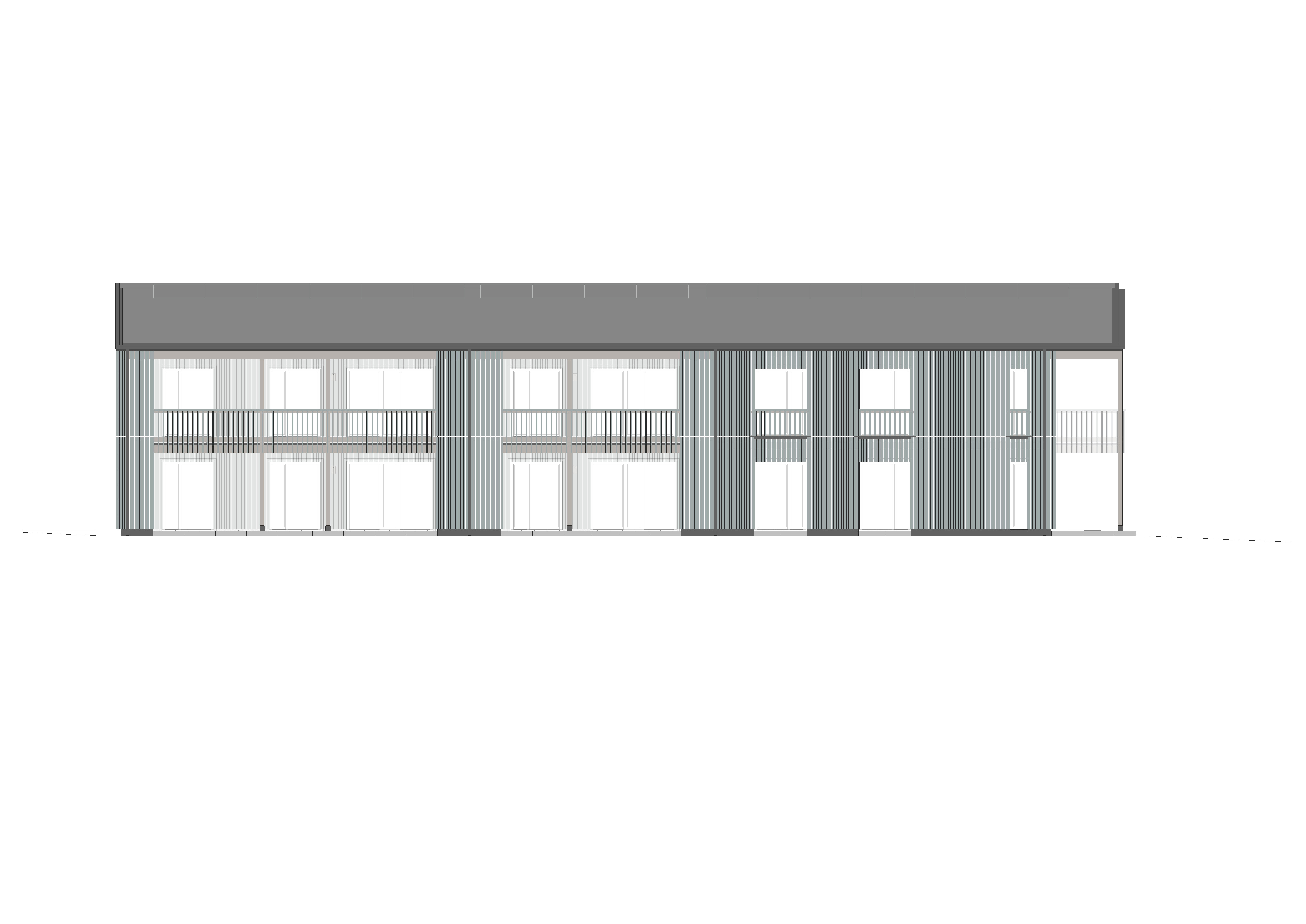 multi-family apartment building in timber construction by HOE ...