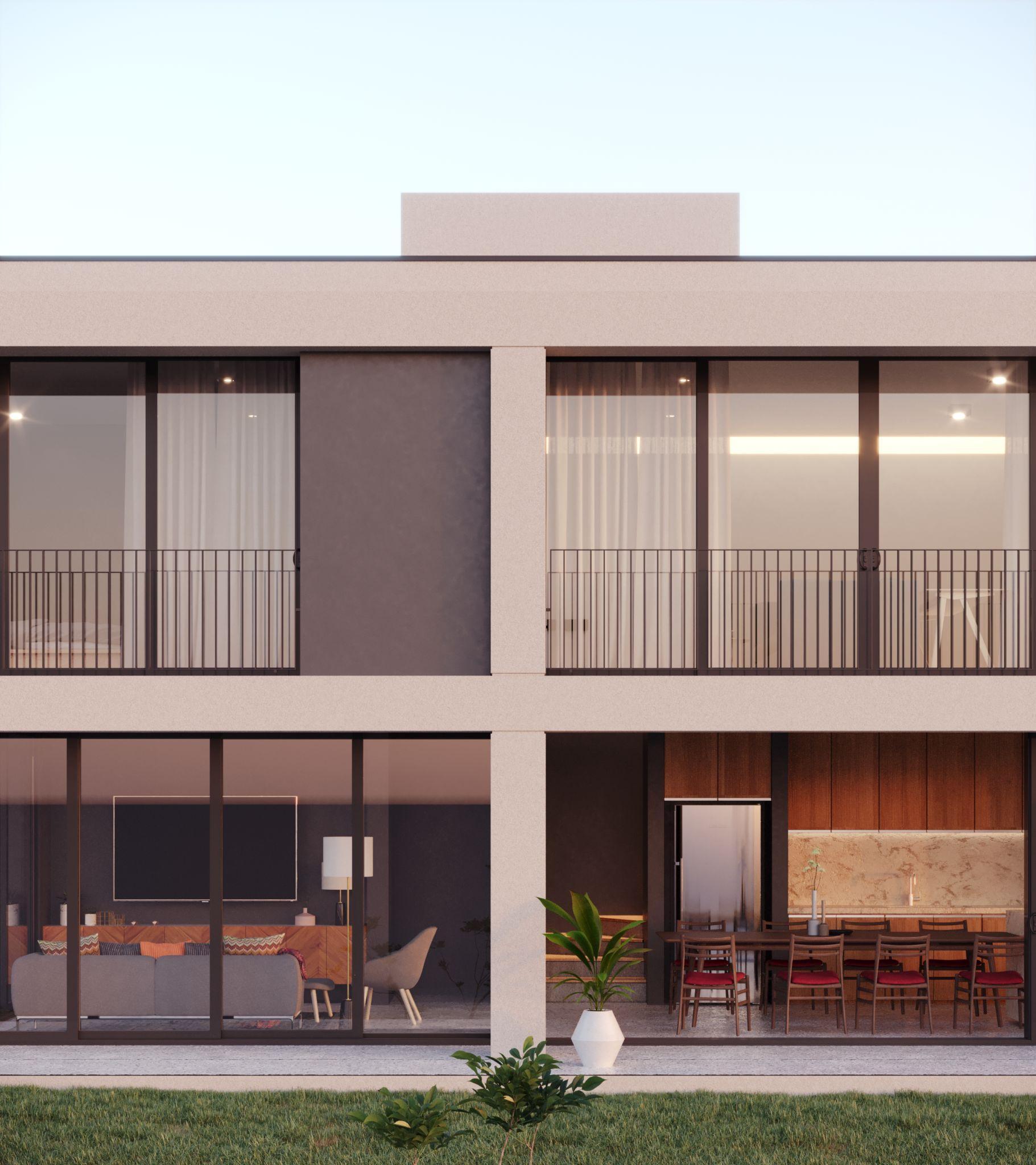 Casa Blue by 0E1 ARQUITETOS - Architizer