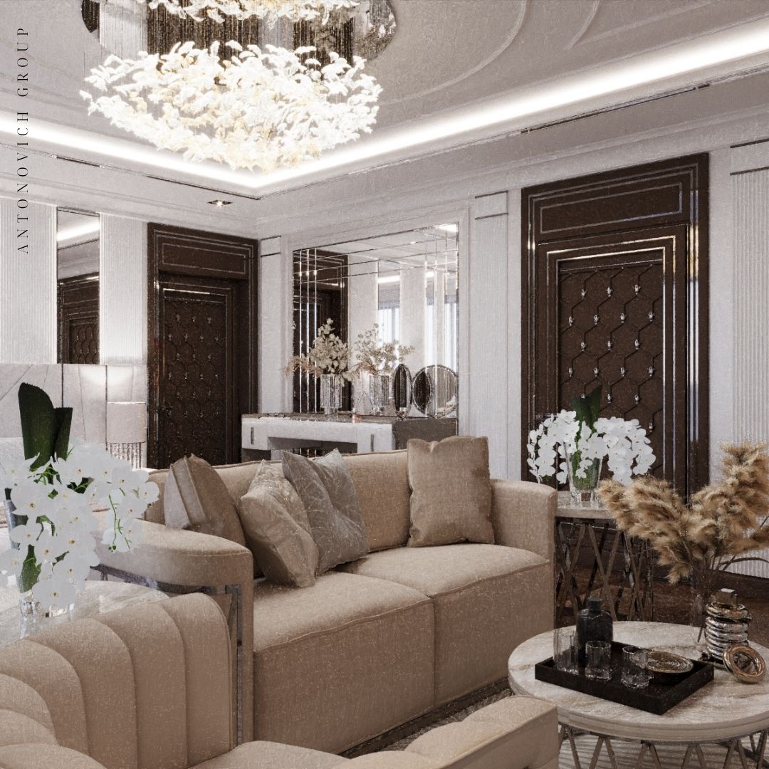 Unveiling Luxury: Antonovich Group's Bedroom Interior Design Solution by LUXURY ANTONOVICH ...