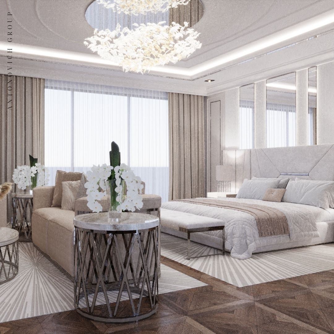 Unveiling Luxury: Antonovich Group's Bedroom Interior Design Solution ...