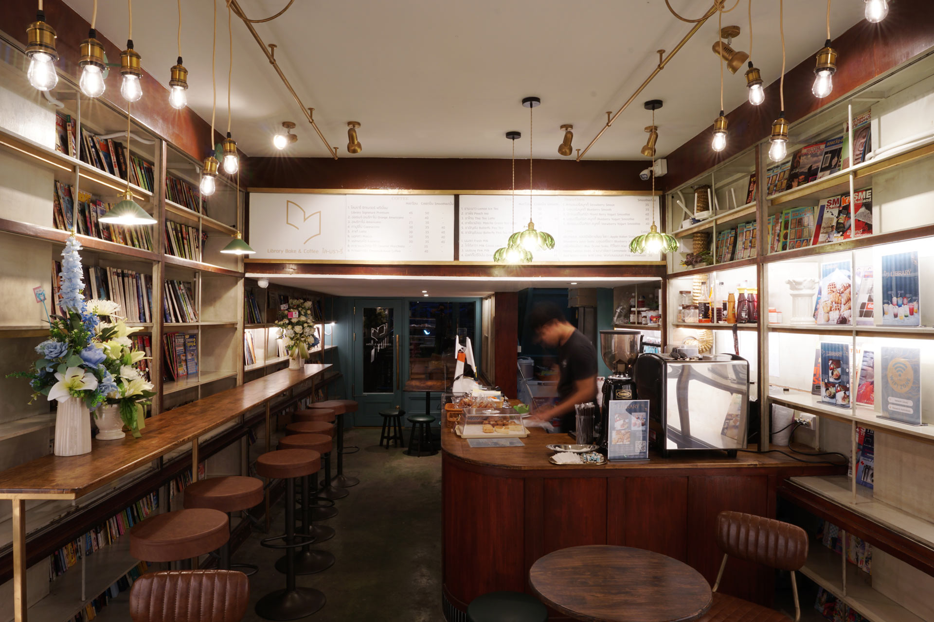 Library , Bake and Coffee by Alalladesign - Architizer