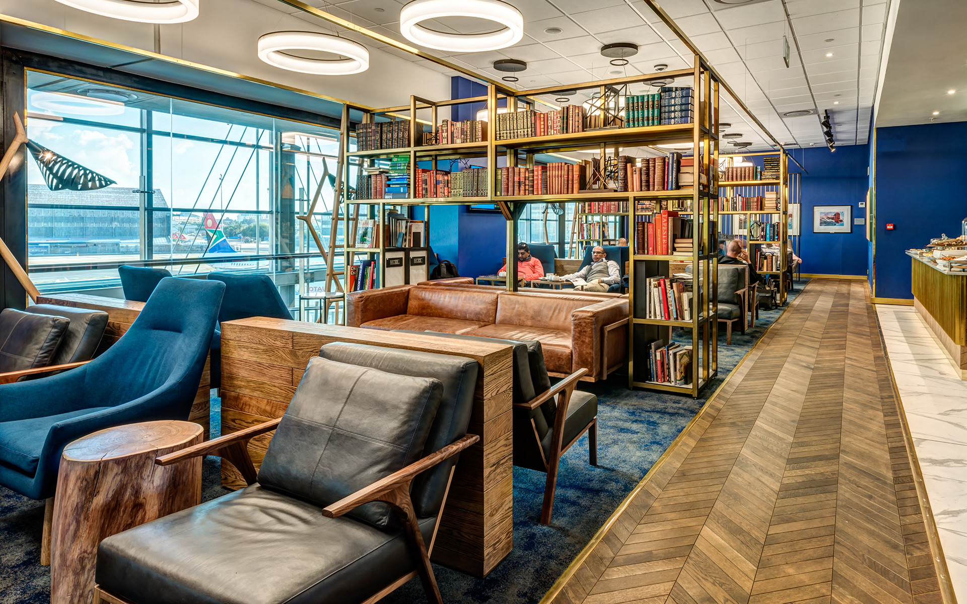 Standard Bank, Airport Library Lounge | South Africa by COOOP. - Architizer