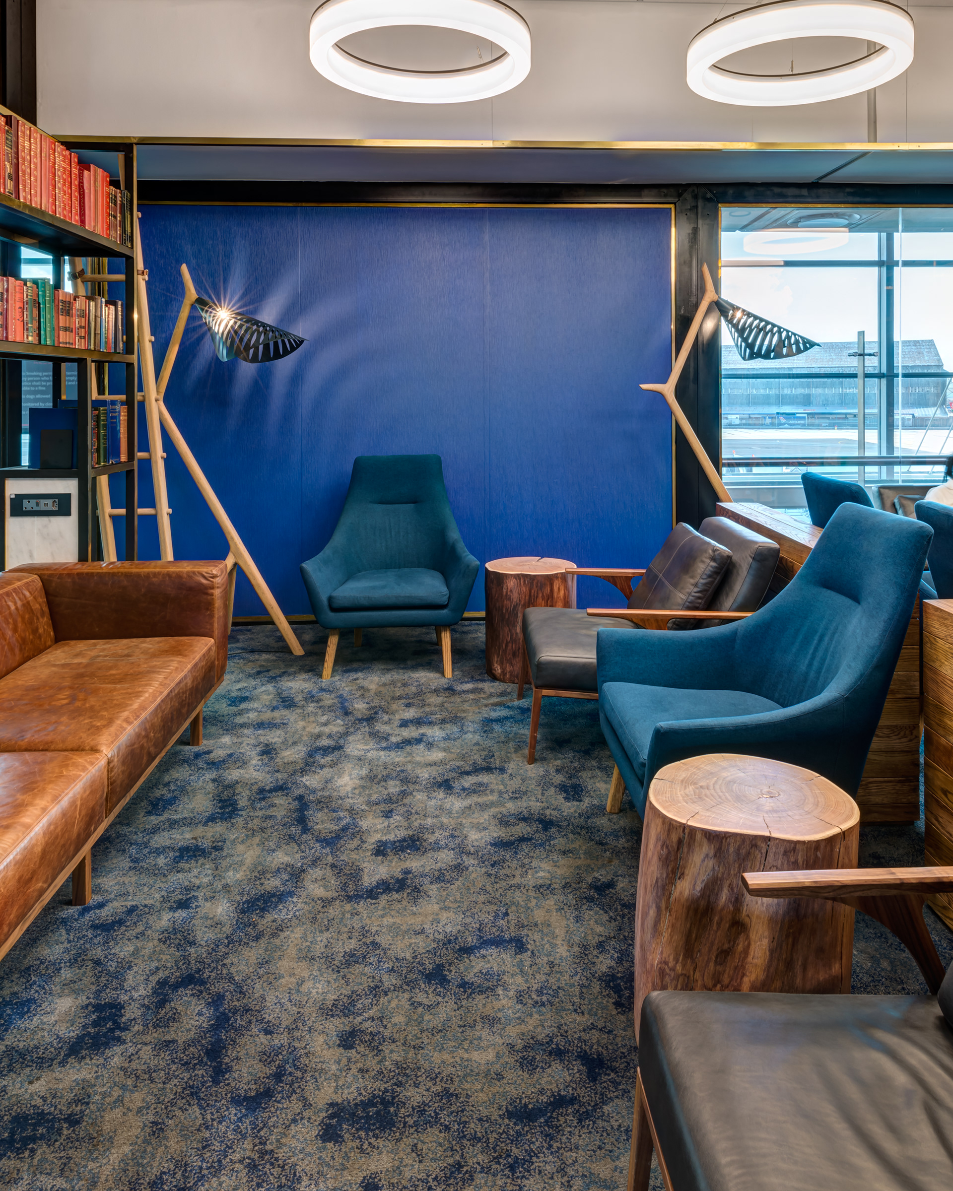 Standard Bank, Airport Library Lounge | South Africa by COOOP. - Architizer