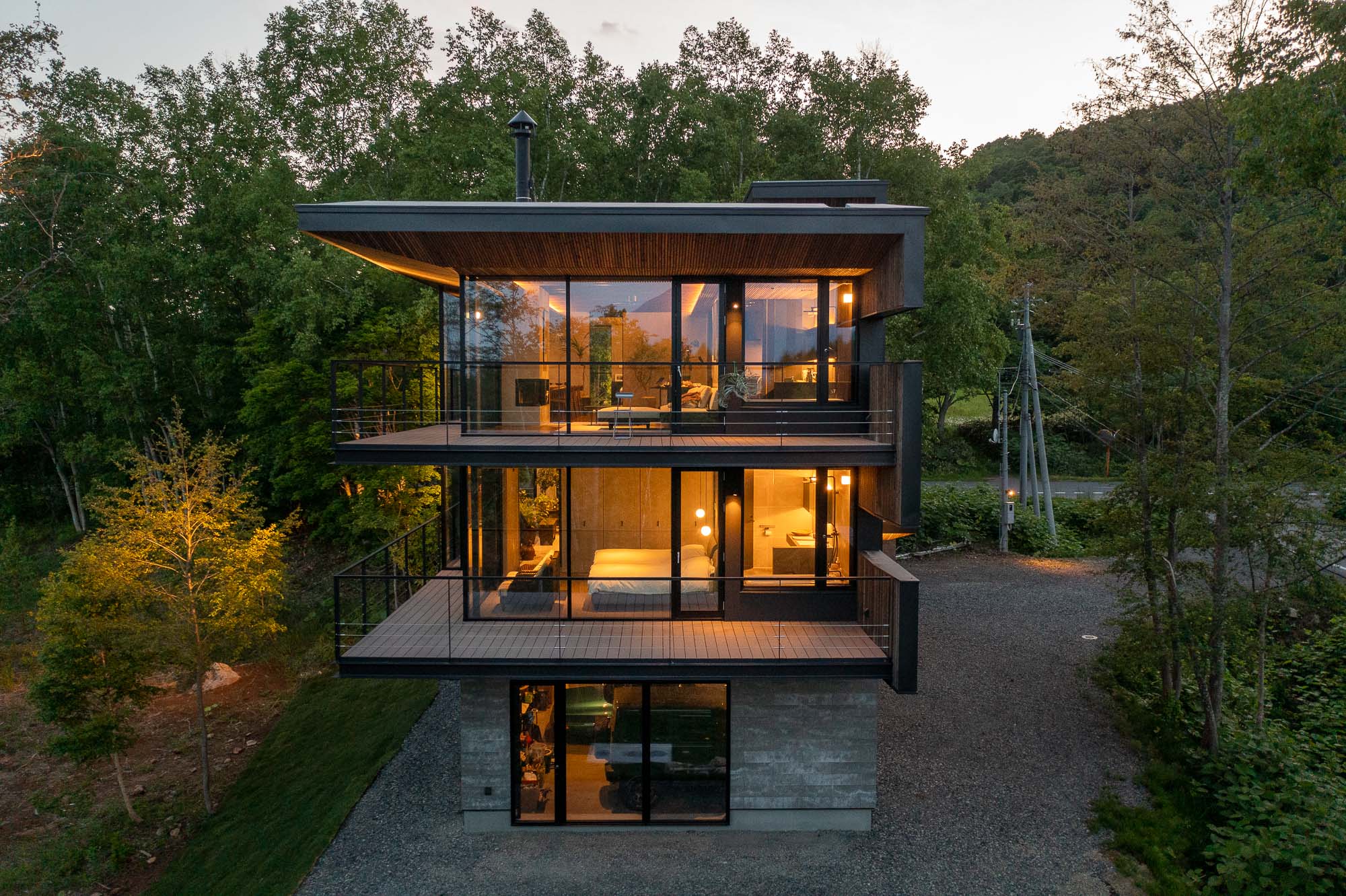 Rankoshi observation house by DAIDA DESIGN STUDIO - Architizer