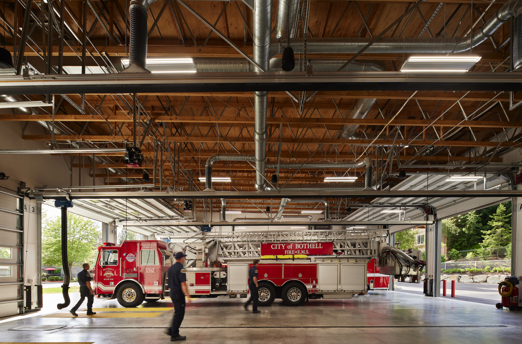 Bothell Fire Stations 42 and 45 by The Miller Hull Partnership - Architizer