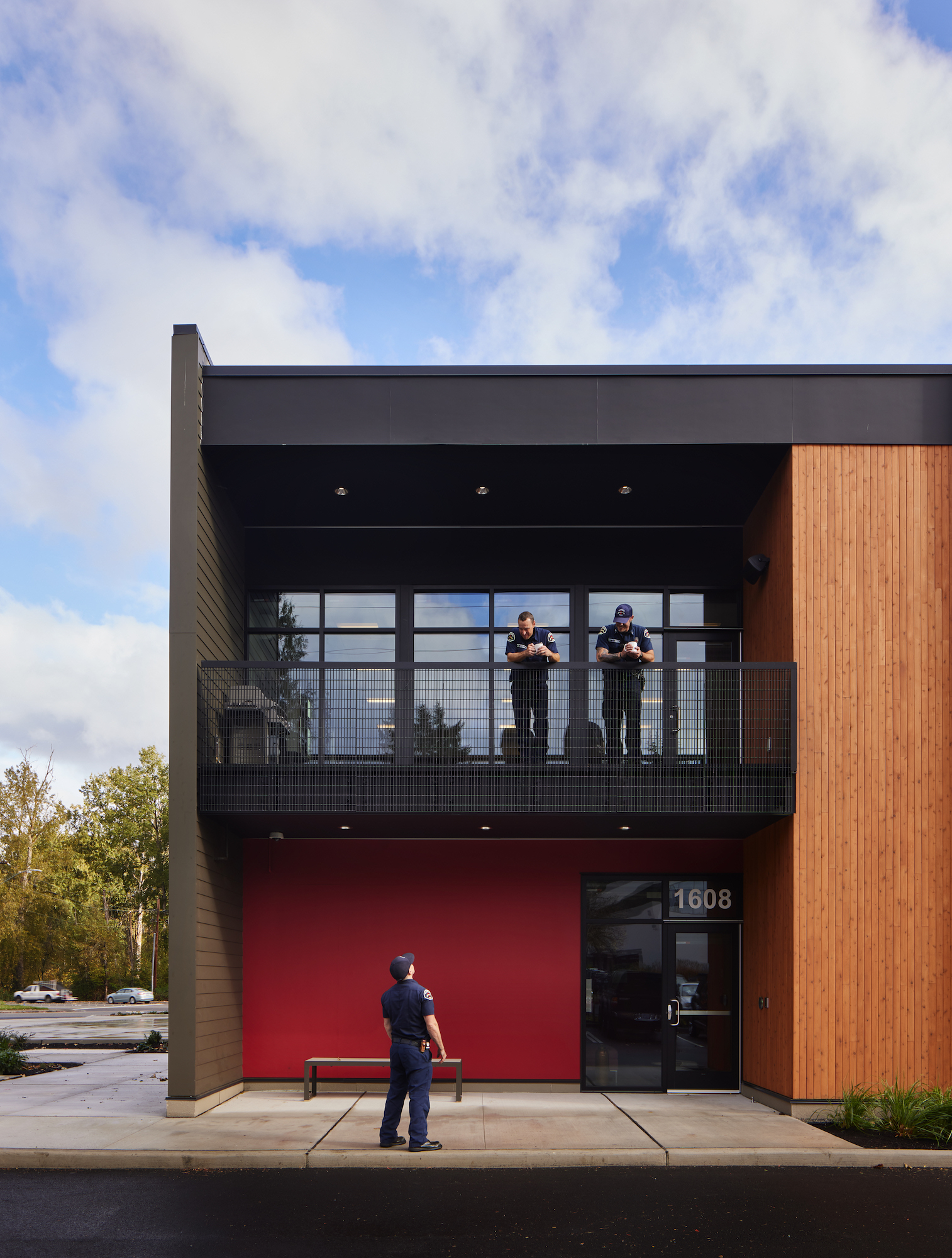 Bothell Fire Stations 42 and 45 by The Miller Hull Partnership - Architizer