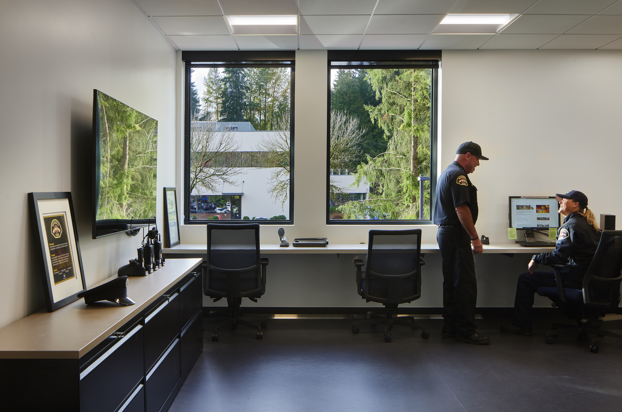 Bothell Fire Stations 42 and 45 by The Miller Hull Partnership - Architizer