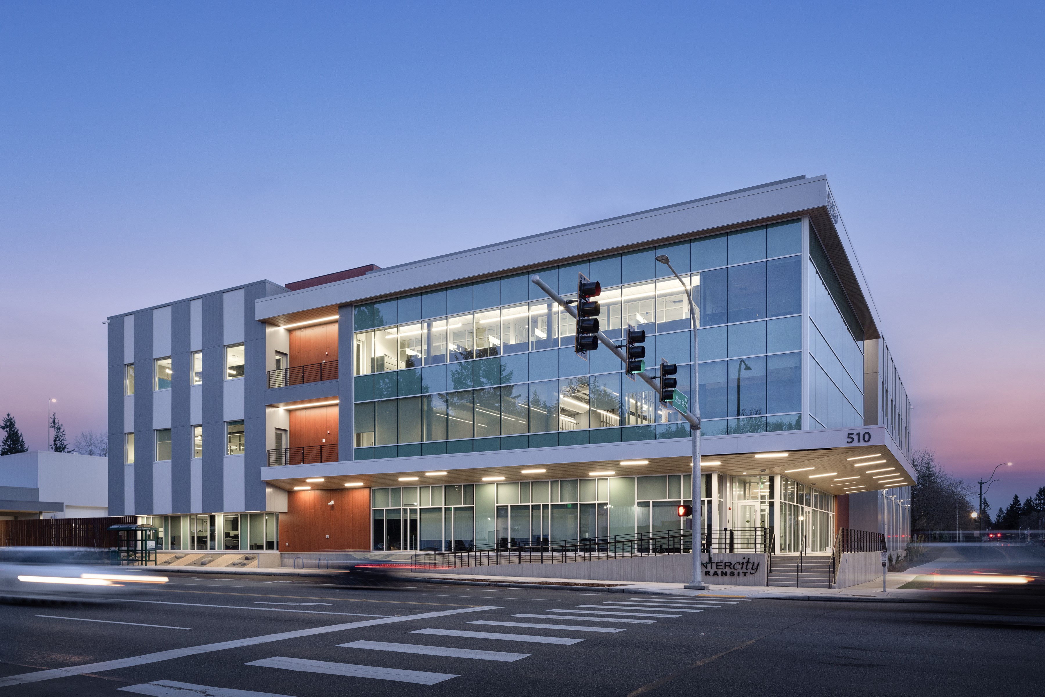 Intercity Transit Pattison Bus Operations & Maintenance Facility by ...