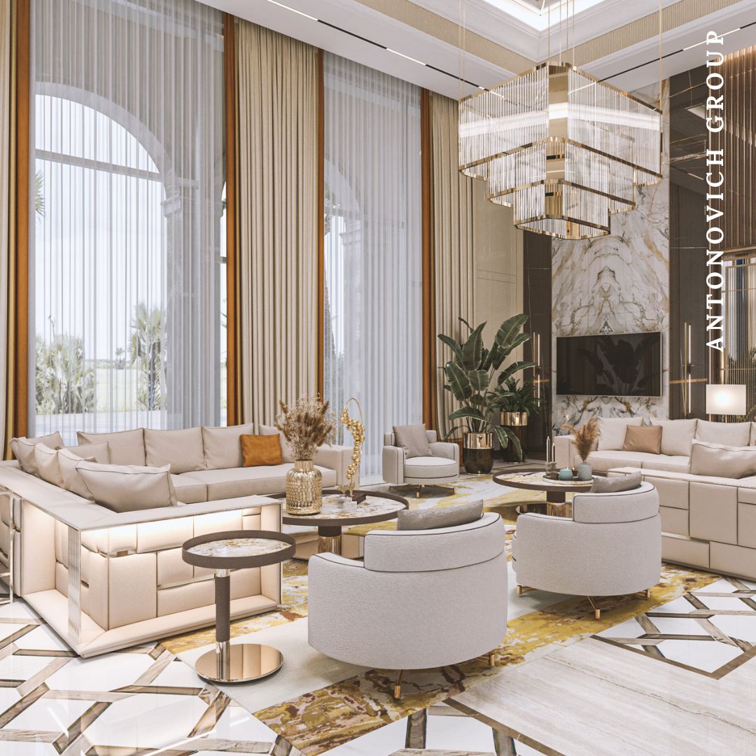 Embracing Opulence: Luxury Sitting Interior Design and Fit-out by ...