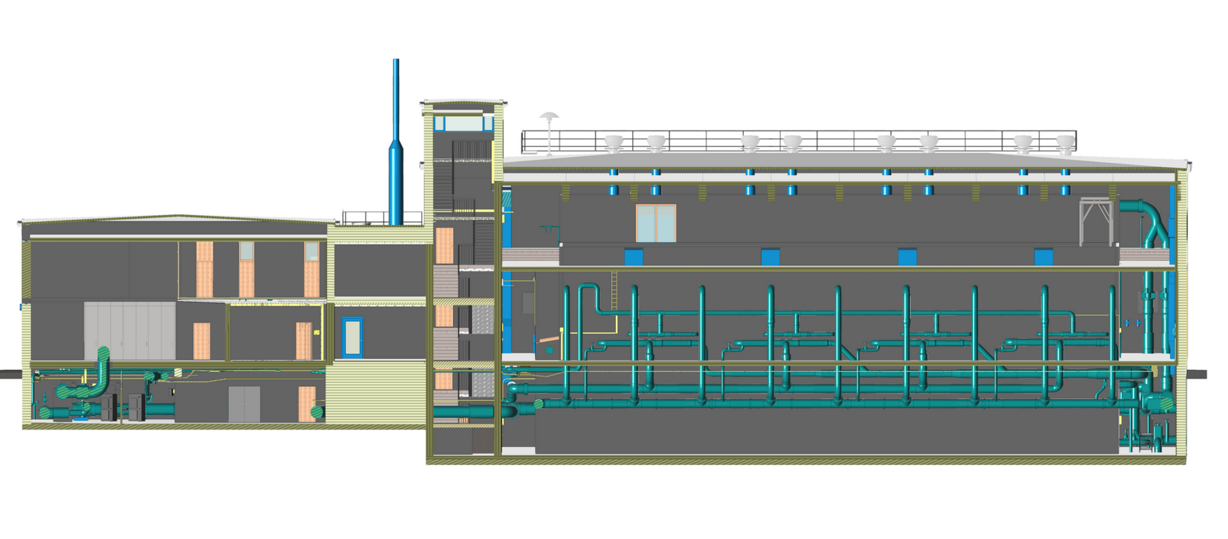 Scan to BIM of a hydroelectric power plant in Germany by Miviso GmbH ...