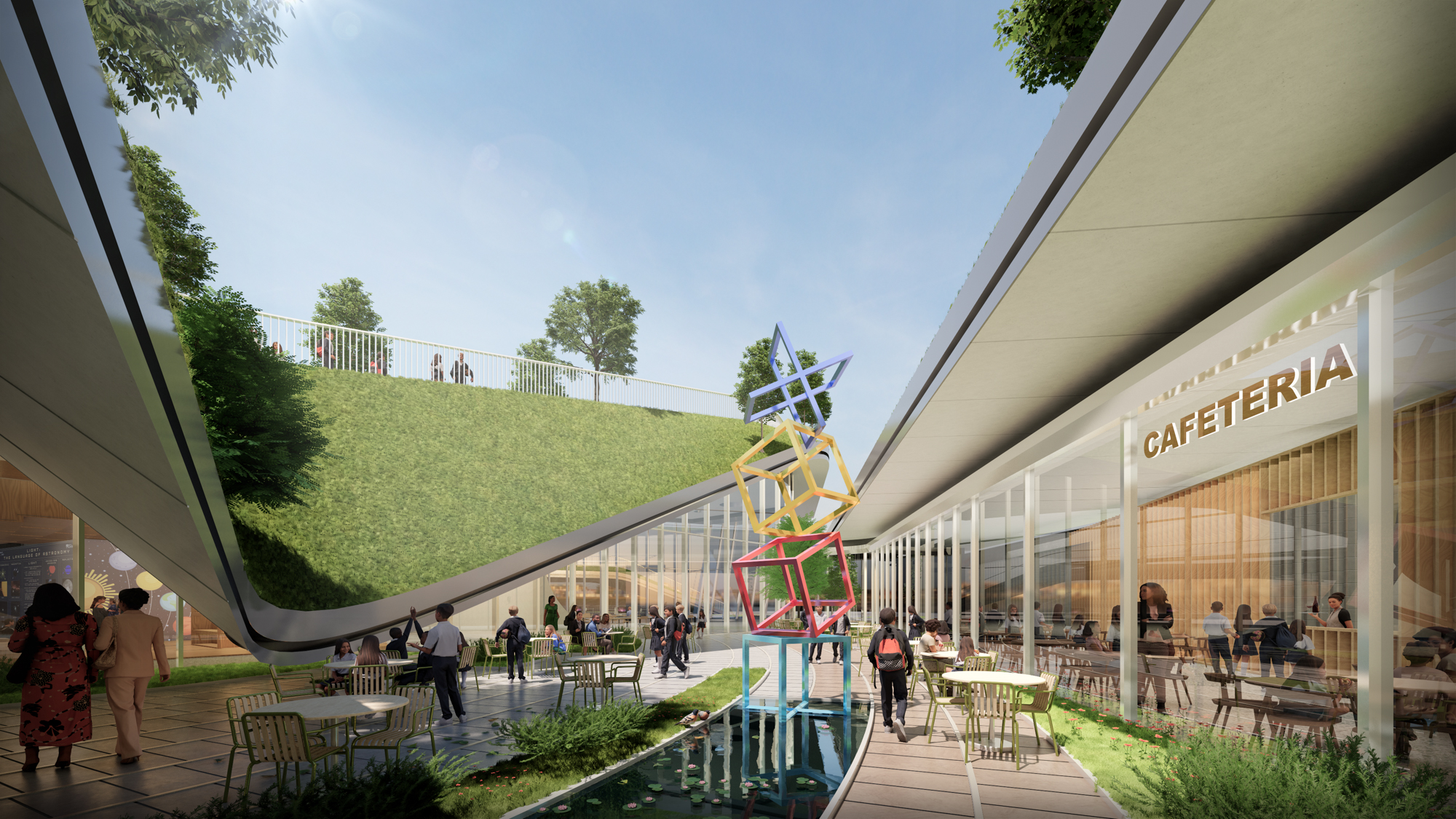 10 Design reveals “grassland village” future school design at the heart ...
